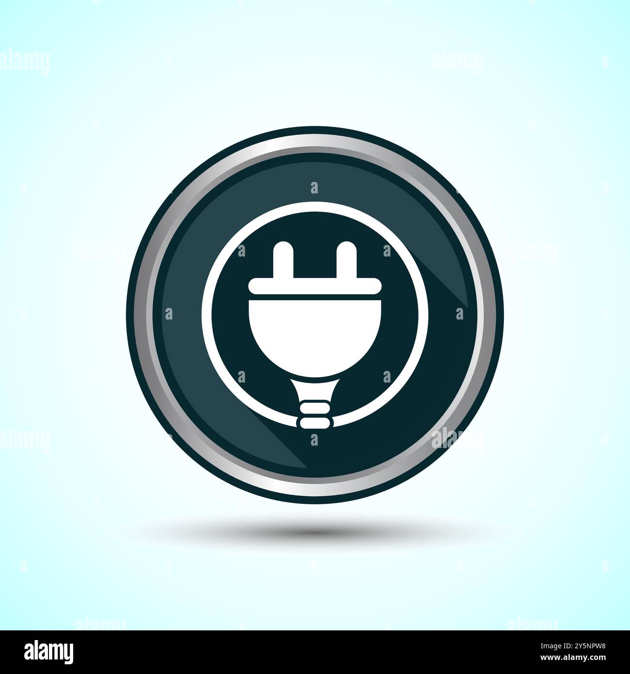 Electricity, Power, Plug Icon Design Illustration, Icon For Web and ...