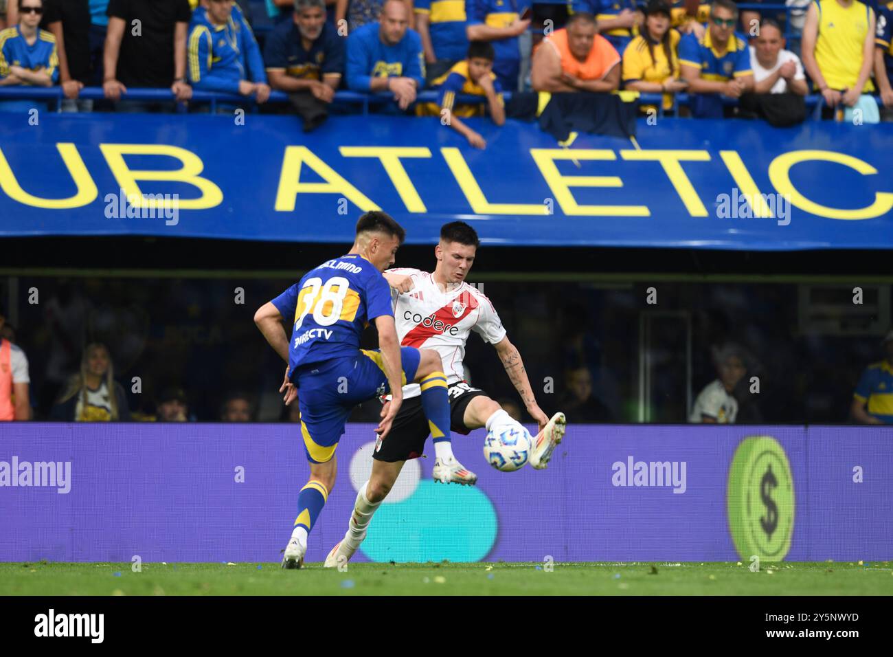 BUENOS AIRES, ARGENTINA - SEPTEMBER 21: Ian Subiabre of Boca during the ...