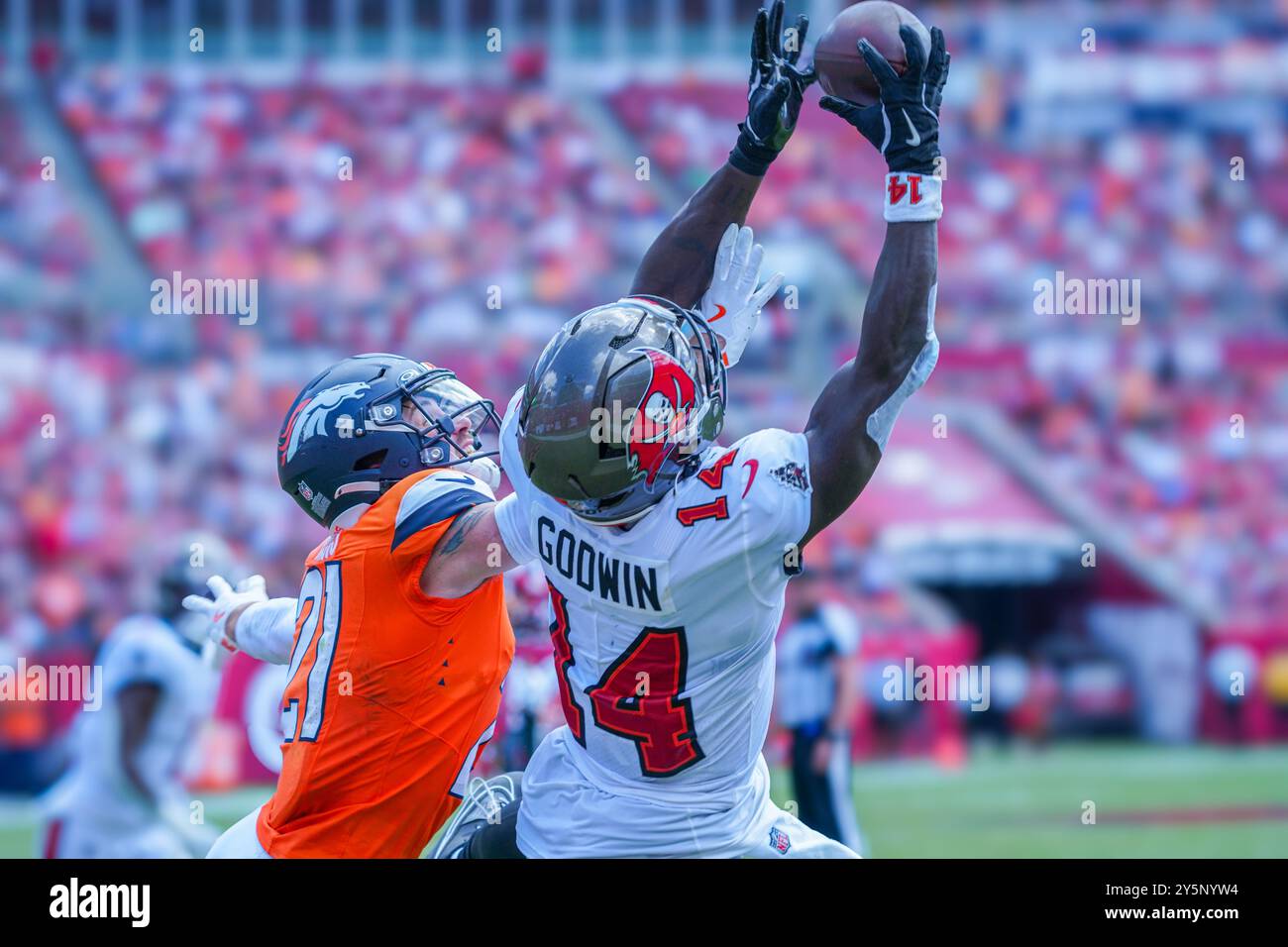 Tampa Bay, Florida, USA, September 22, 2024, Tampa Bay Buccaneers wide ...