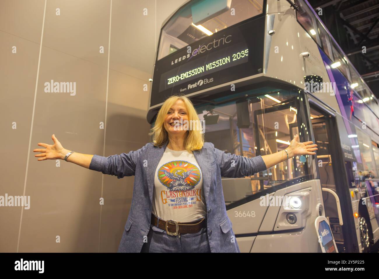 Liverpool, UK. 22 SEP, 2024. Tracy Brabin, Mayor of West Yorkshire ...