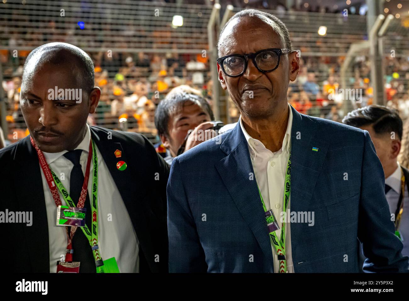 Marina Bay, Singapore, 22nd Sep 2024, Paul Kagame, President of Rwanda ...