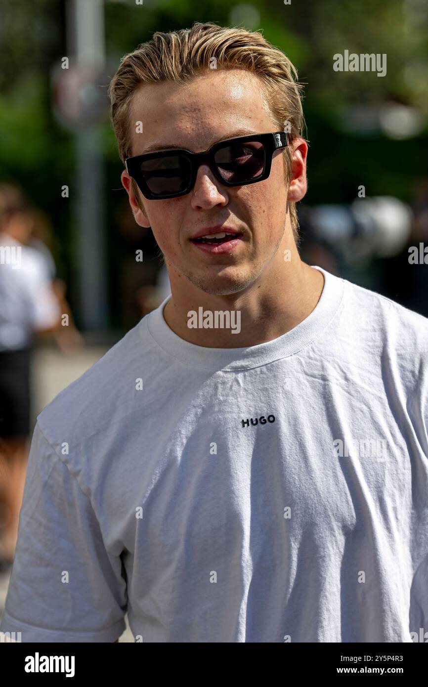 Marina Bay, Singapore, 22nd Sep 2024, Liam Lawson, The reserve driver ...