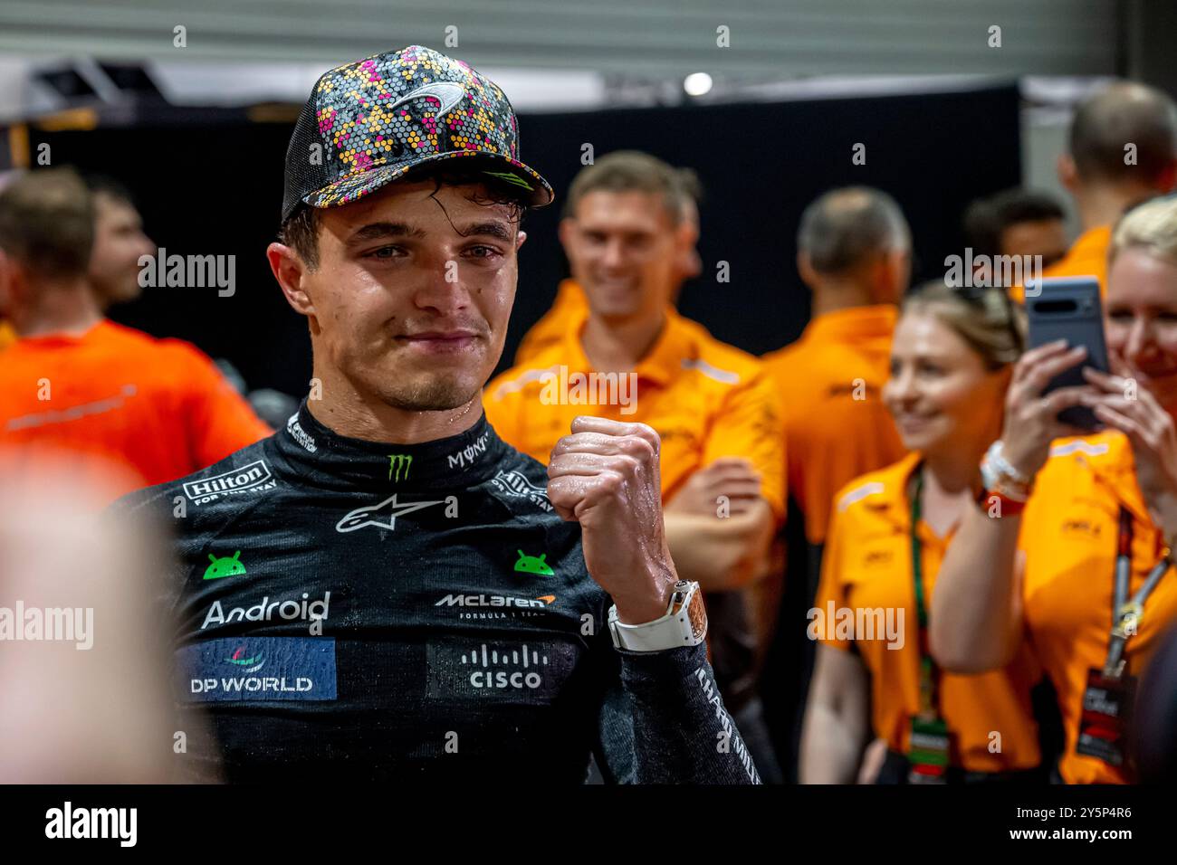 Marina Bay, Singapore, September 22, Lando Norris, from the United ...