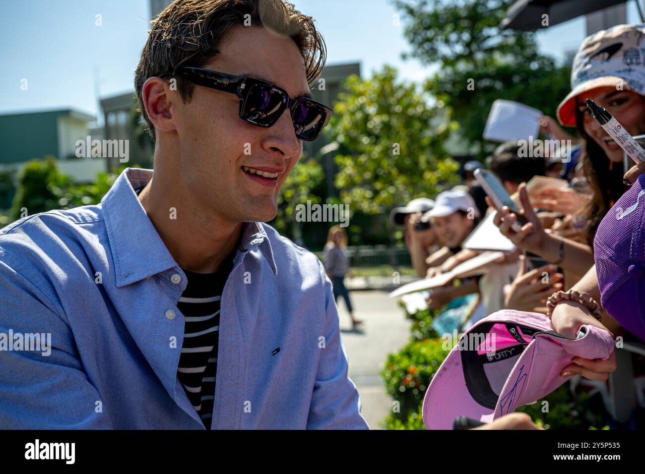 Marina Bay, Singapore, September 22, George Russell, from the United ...