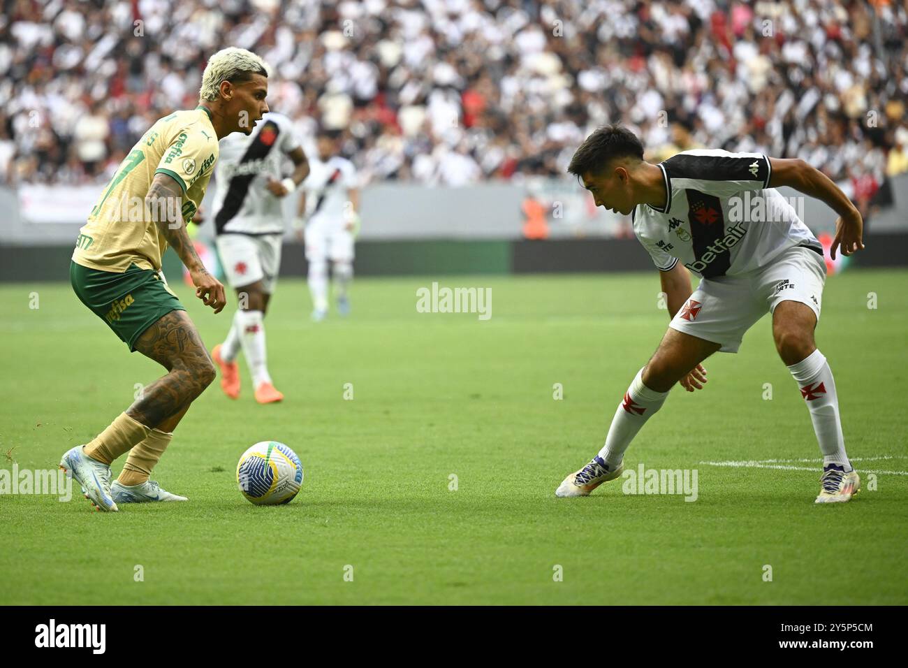 DF - BRASILIA - 09/22/2024 - BRAZILIAN A 2024, VASCO x PALMEIRAS ...