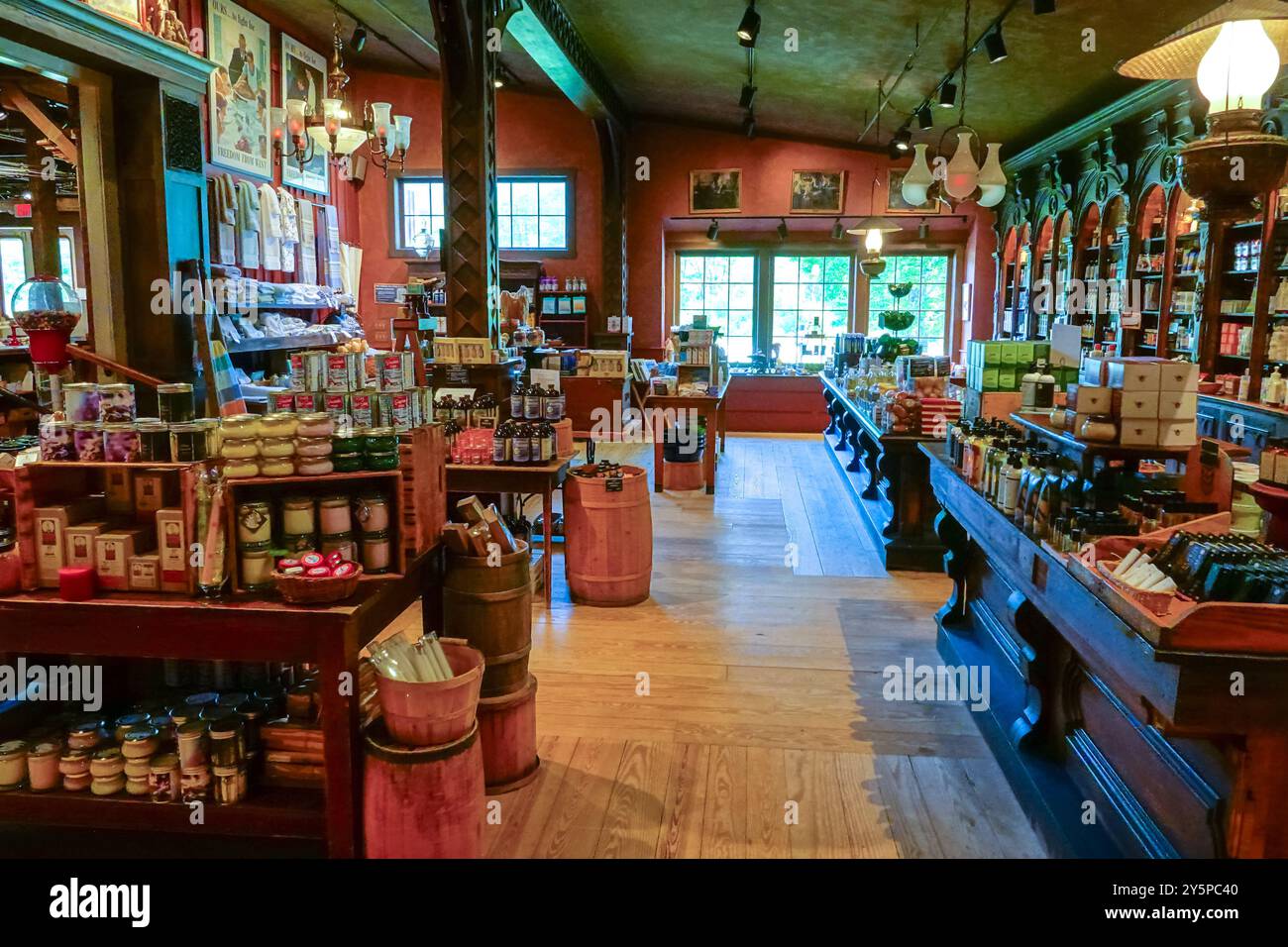 Interior view of the Orton Family Country Store also known as the ...