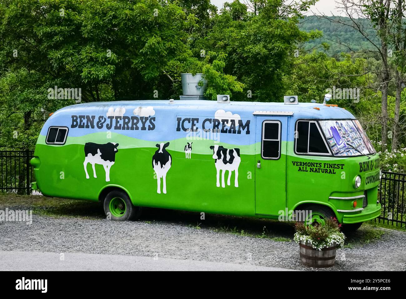 The original ice cream truck in an old GMC Motorhome, used by the ...