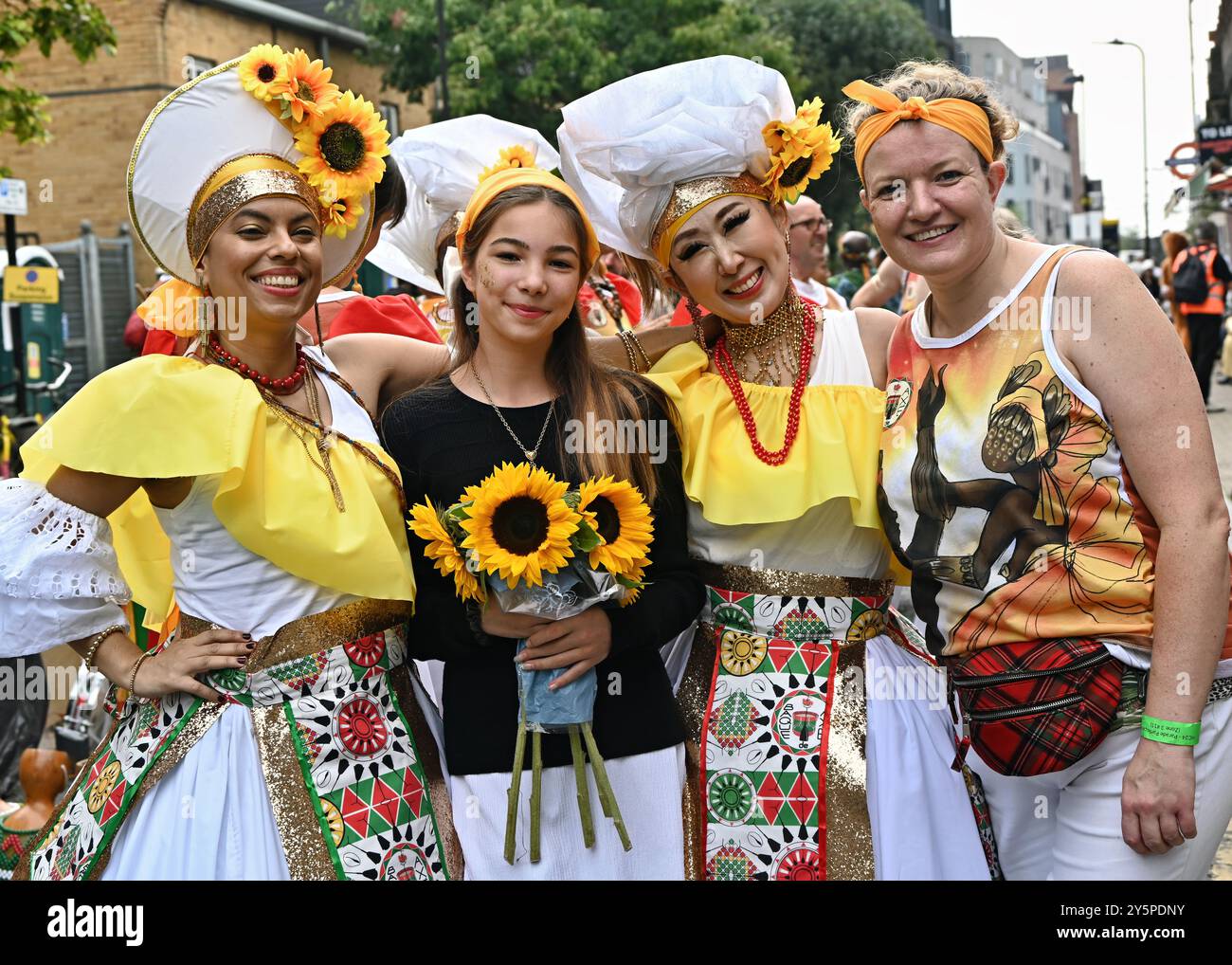 LONDON, UK. 22nd Sep, 2024. Hackney Carnival 2024 street parade will be ...