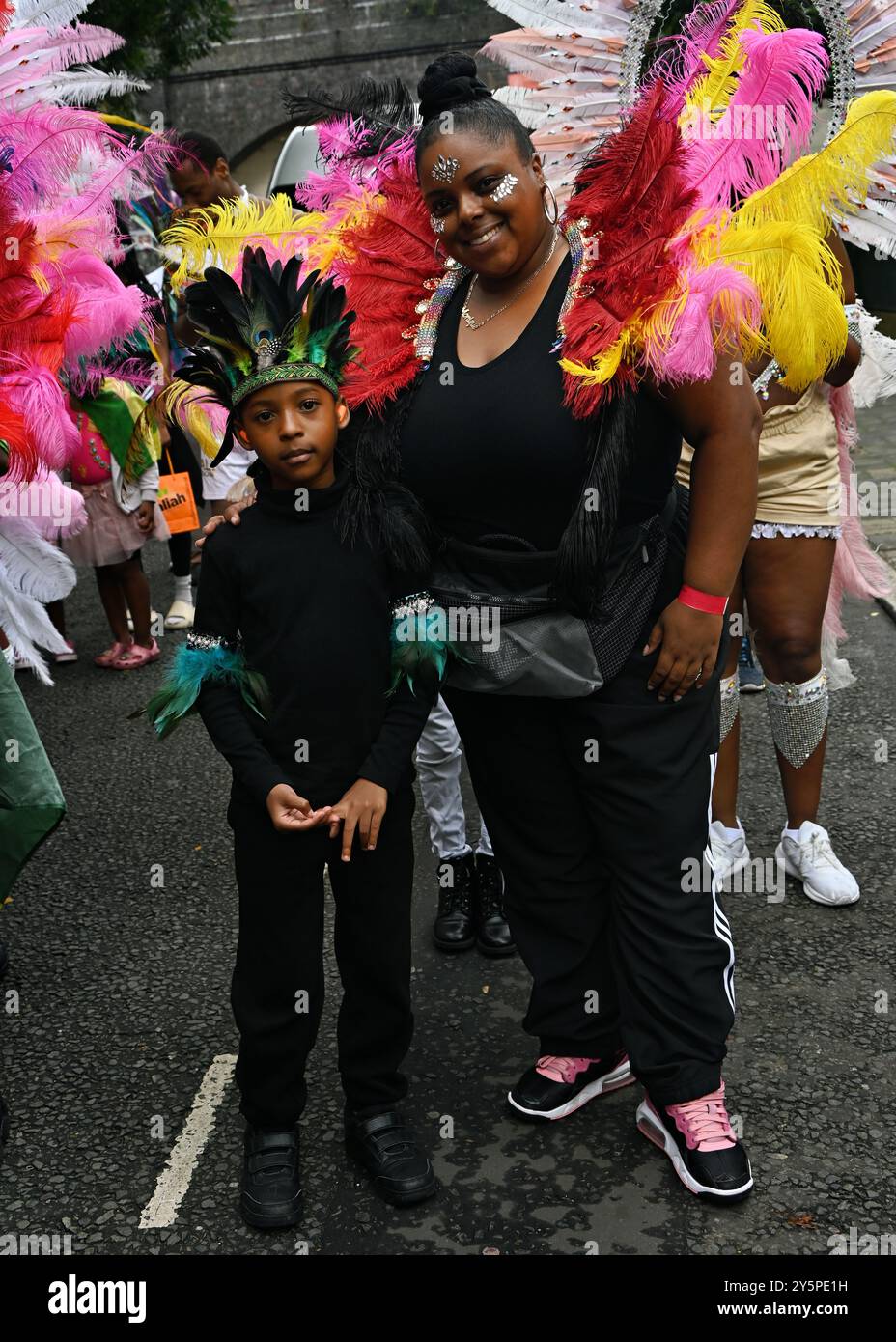 LONDON, UK. 22nd Sep, 2024. Hackney Carnival 2024 street parade will be ...