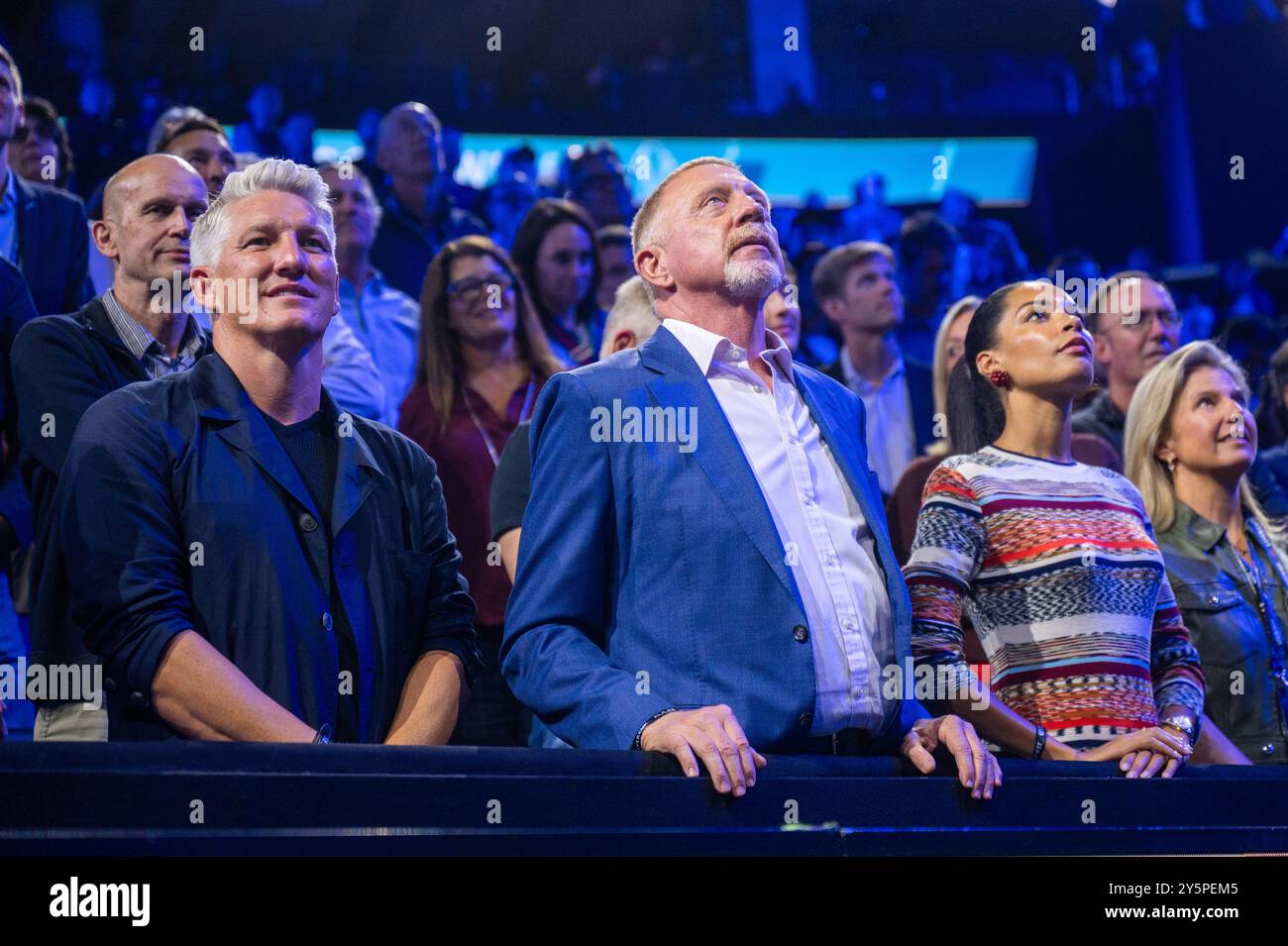 Berlin, Germany. 22nd Sep, 2024. Tennis: Laver Cup, Uber Arena: Bastian ...