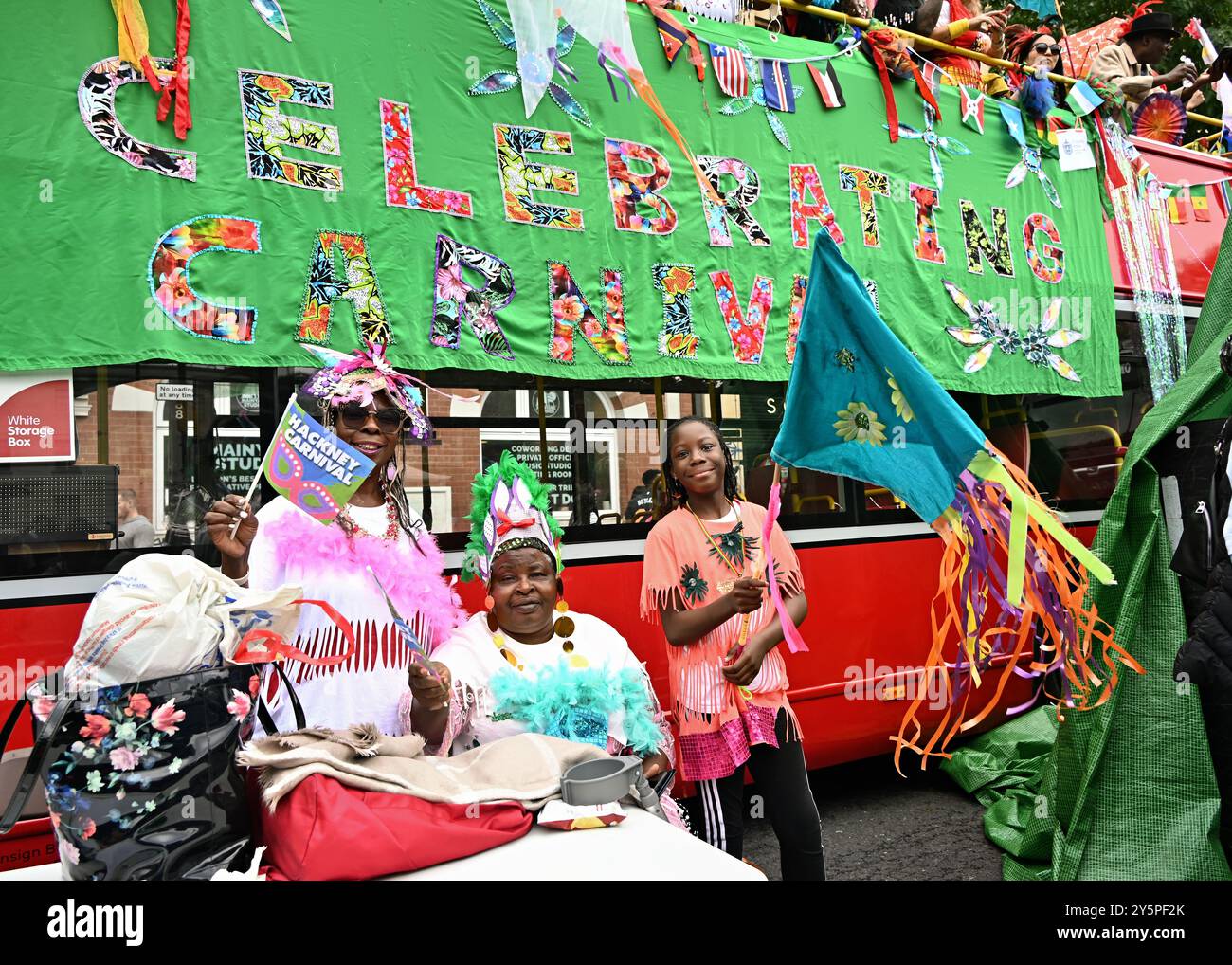 LONDON, ENGLAND: 22nd September 2024: Hackney Carnival 2024 street ...