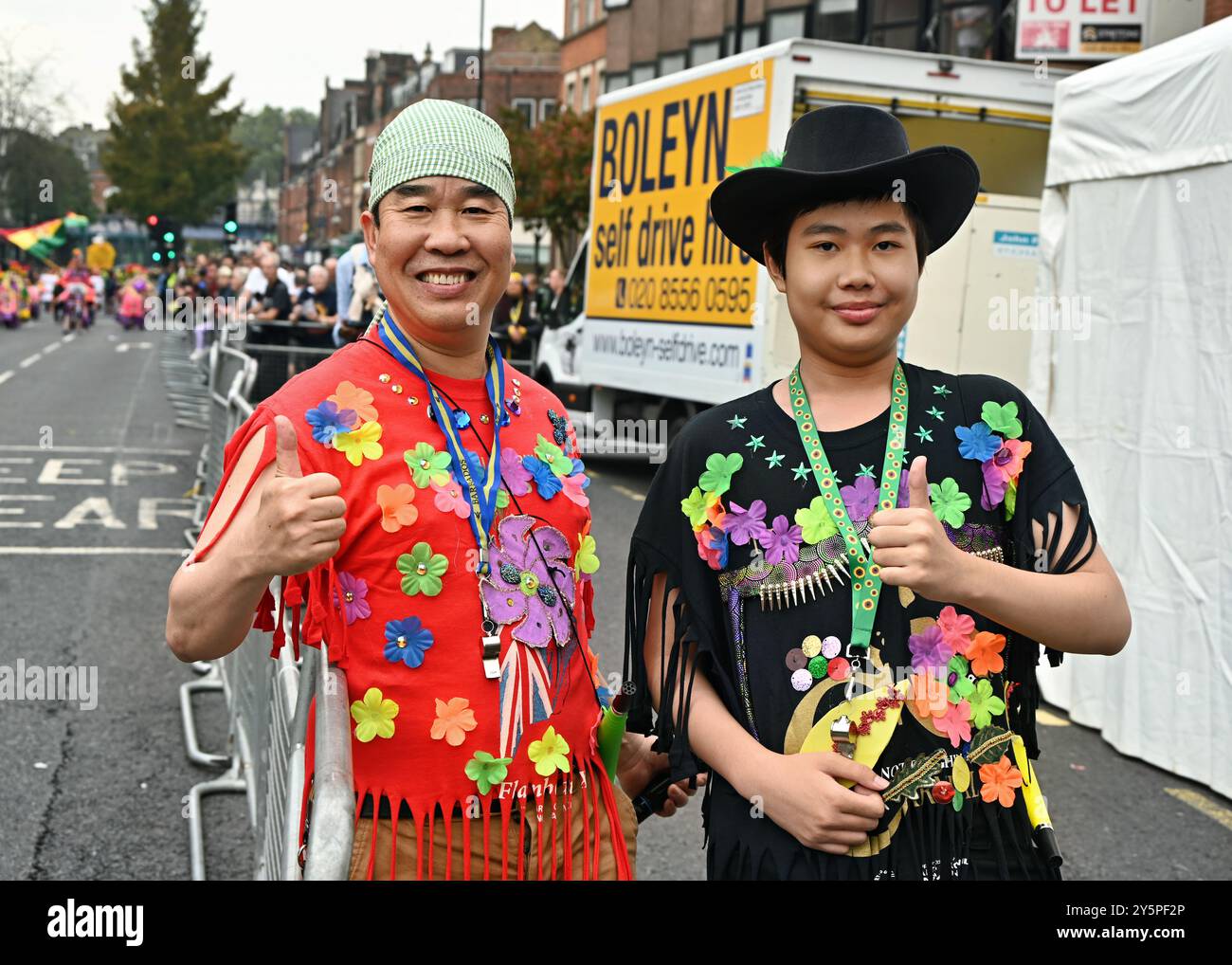 LONDON, ENGLAND: 22nd September 2024: Hackney Carnival 2024 street ...