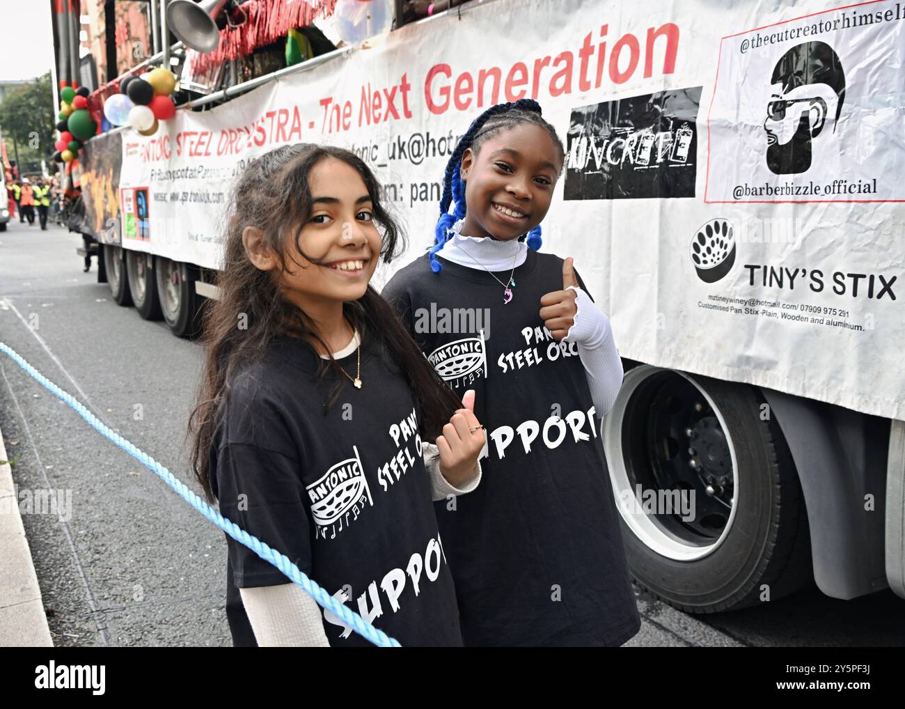 LONDON, ENGLAND: 22nd September 2024: Hackney Carnival 2024 street ...