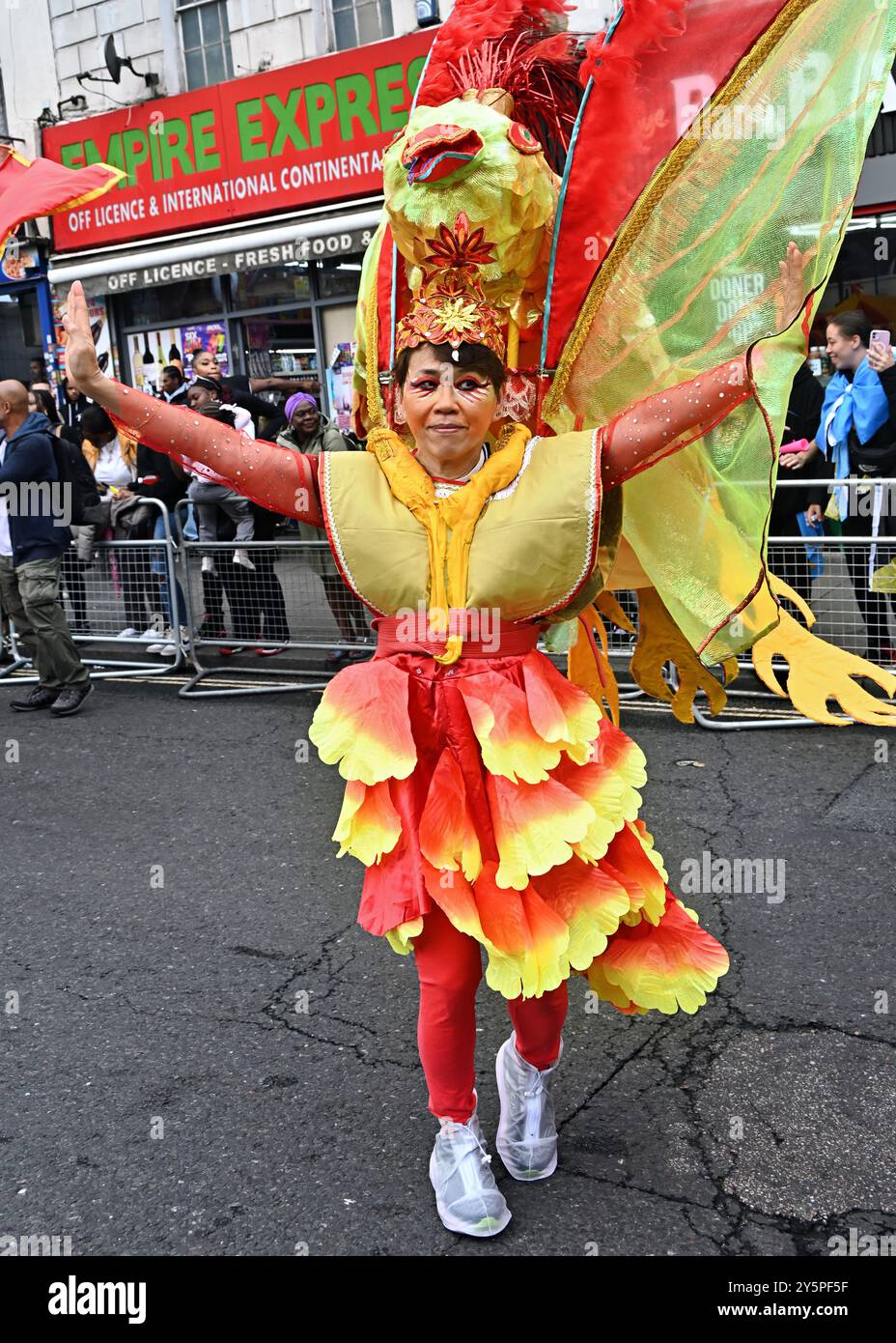 LONDON, ENGLAND: 22nd September 2024: Hackney Carnival 2024 street ...