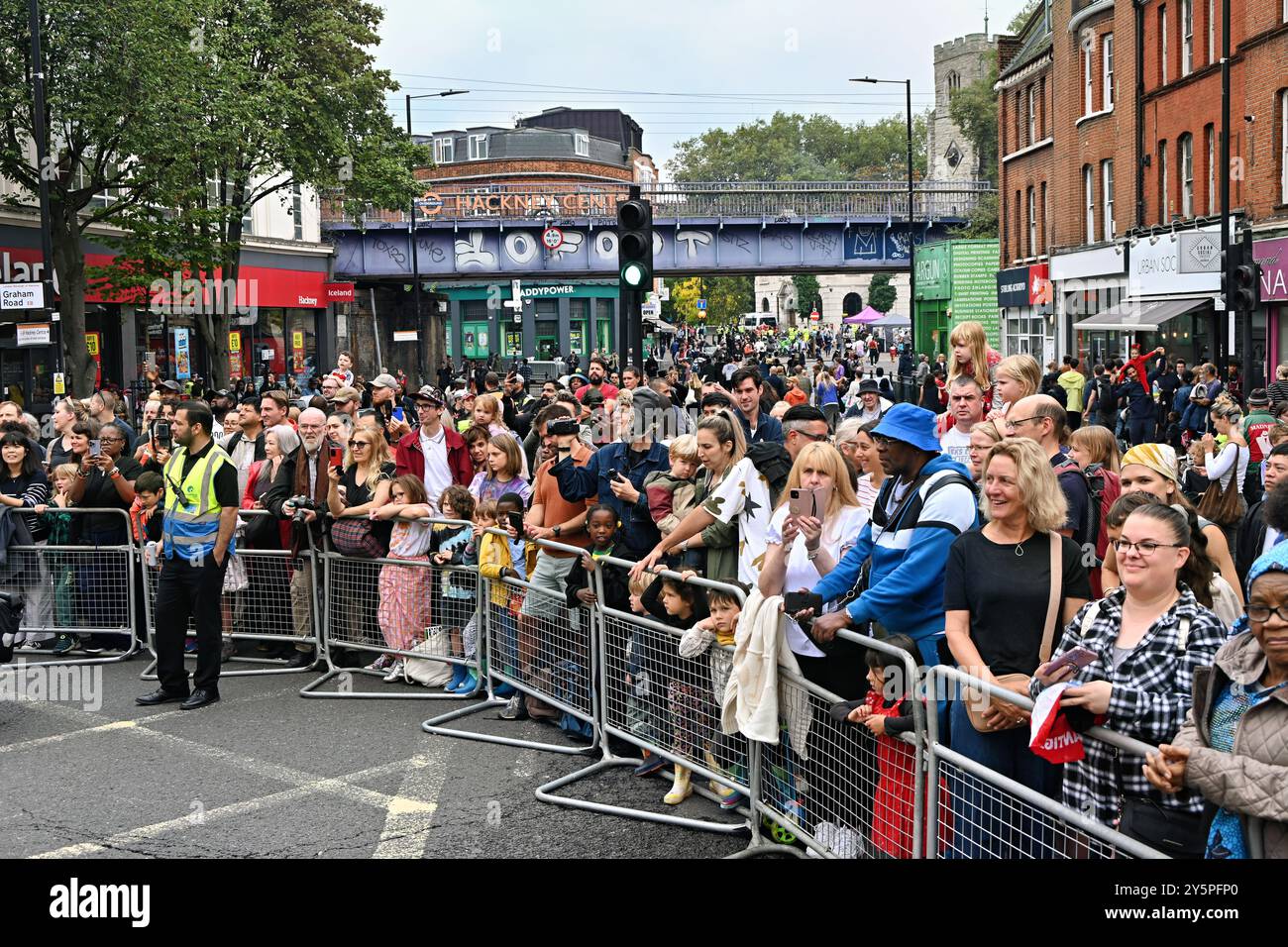 LONDON, UK. 22nd Sep, 2024. Hackney Carnival 2024 street parade will be ...