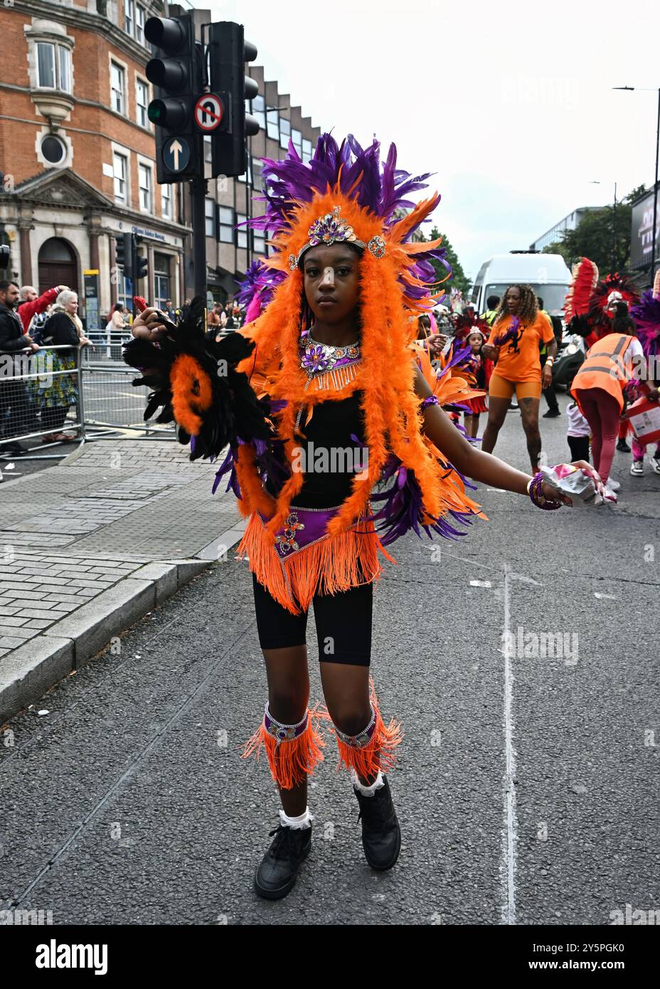 LONDON, UK. 22nd Sep, 2024. Hackney Carnival 2024 street parade will be ...