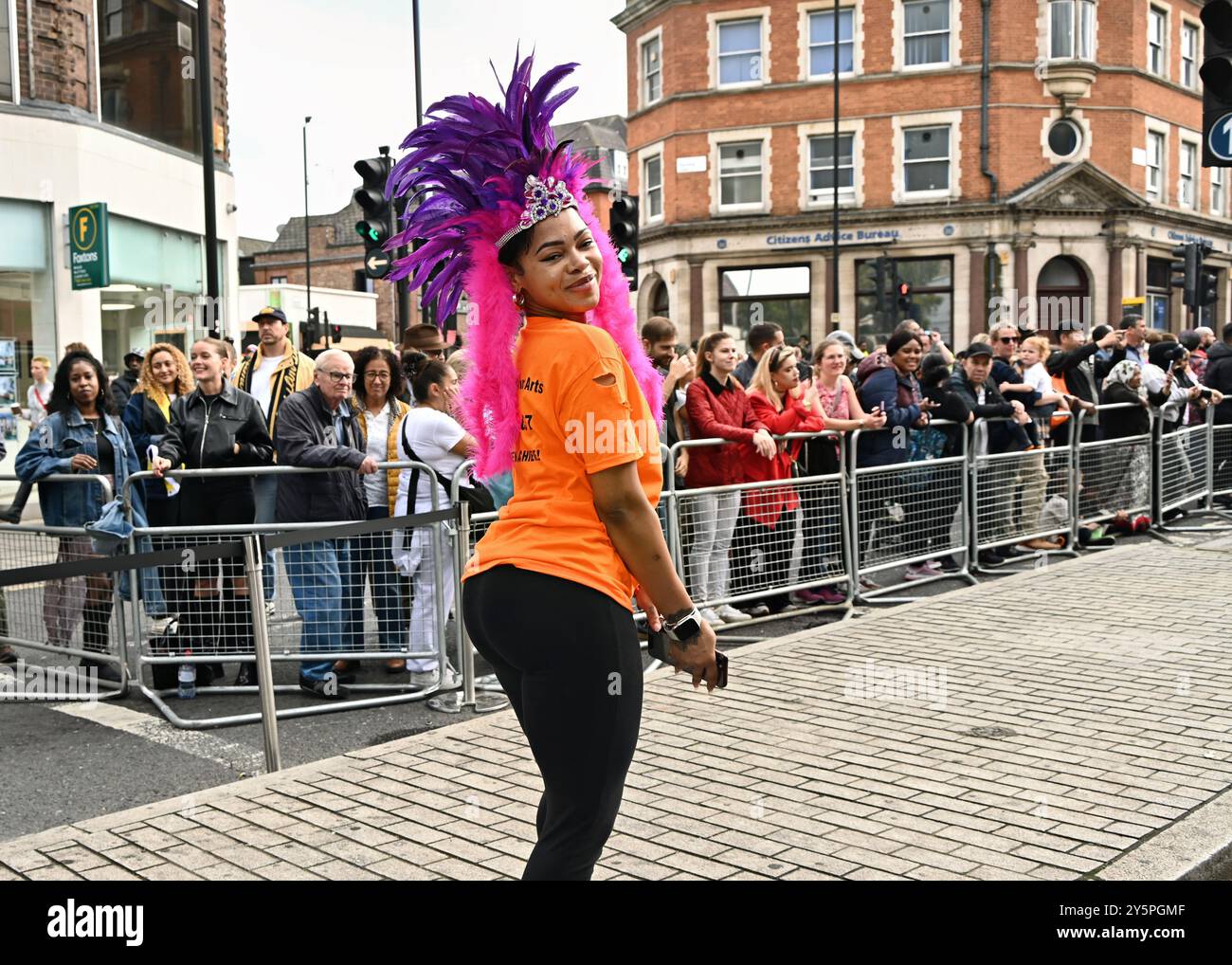 LONDON, UK. 22nd Sep, 2024. Hackney Carnival 2024 street parade will be ...