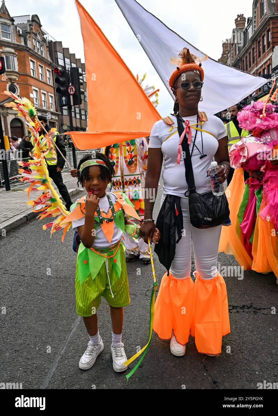 LONDON, ENGLAND: 22nd September 2024: Hackney Carnival 2024 street ...