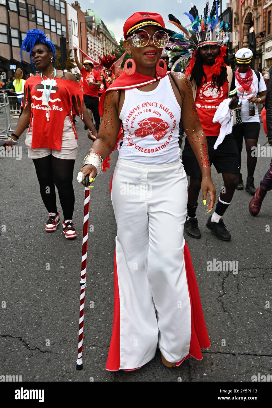 LONDON, ENGLAND: 22nd September 2024: Hackney Carnival 2024 street ...