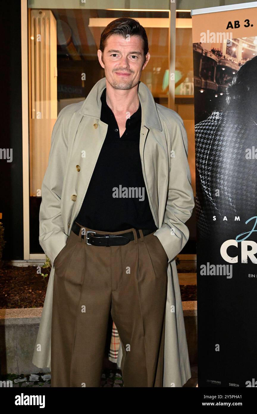 Sam Riley bei der Premiere des Kinofilms Cranko im City Kino. München ...
