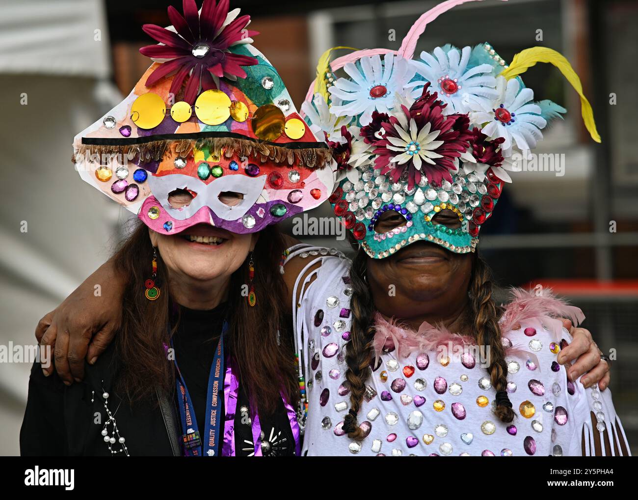 LONDON, ENGLAND: 22nd September 2024: Hackney Carnival 2024 street ...
