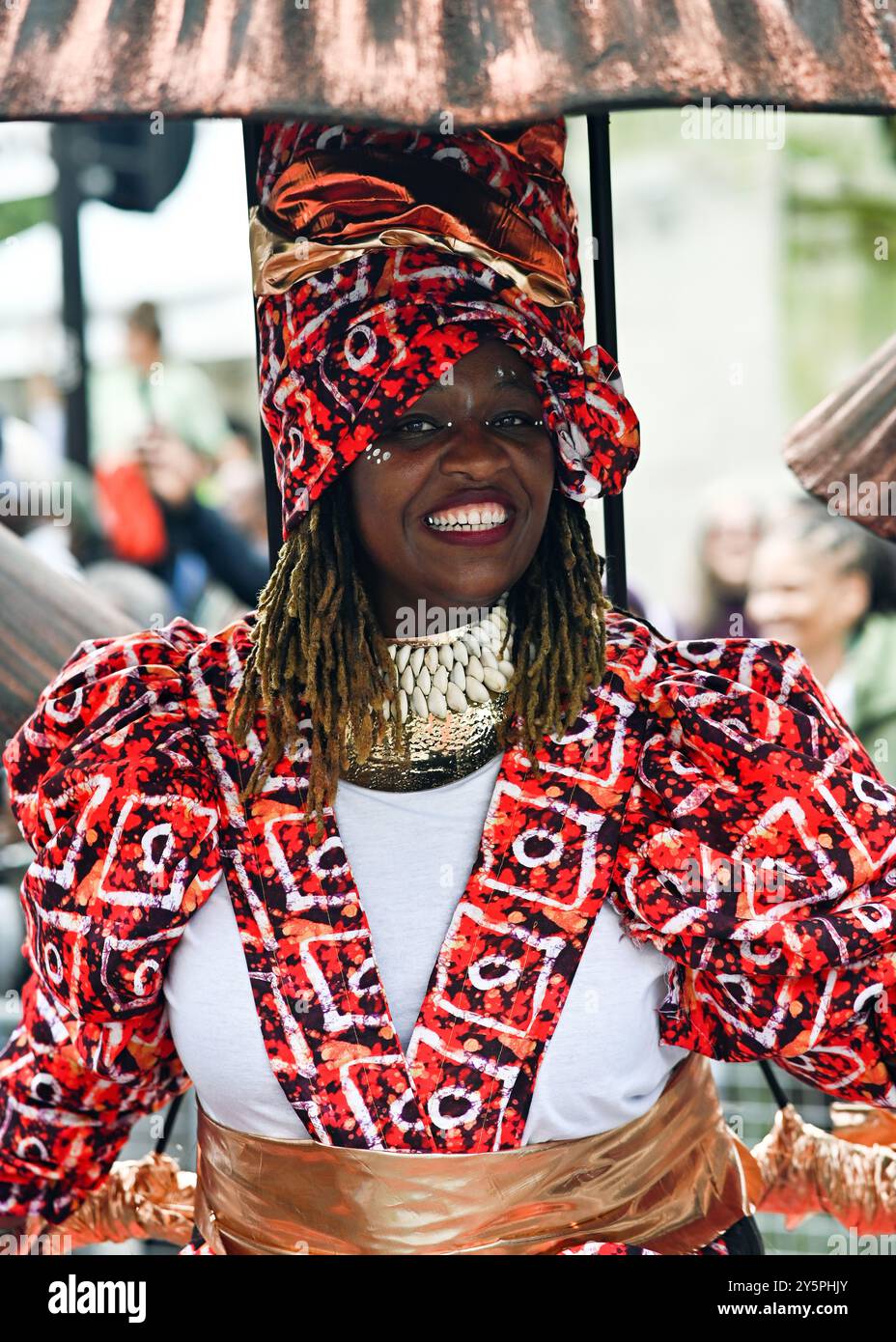 LONDON, ENGLAND: 22nd September 2024: Hackney Carnival 2024 street ...