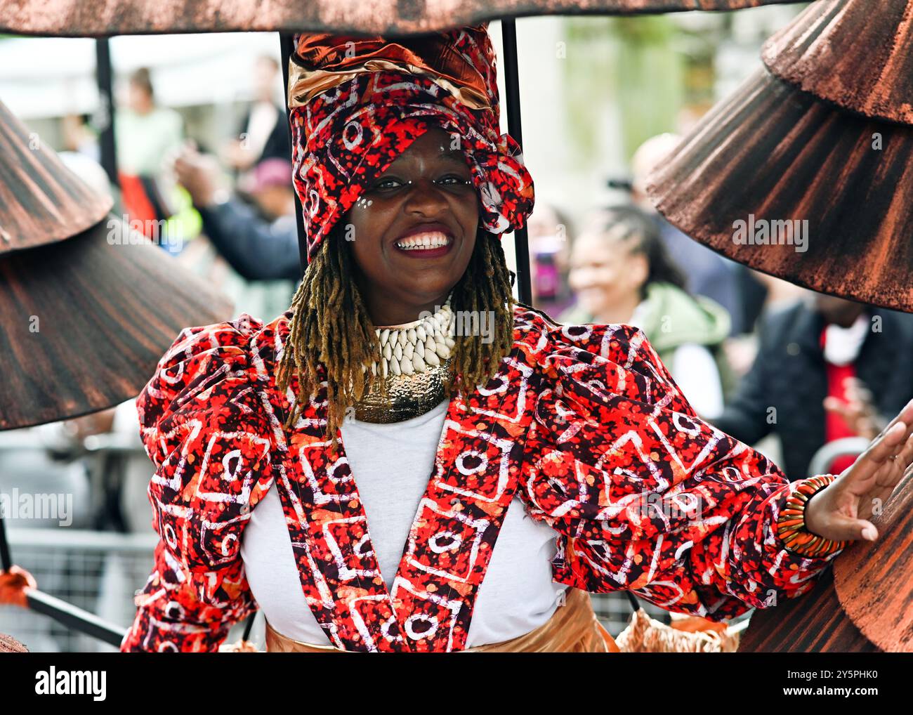LONDON, ENGLAND: 22nd September 2024: Hackney Carnival 2024 street ...
