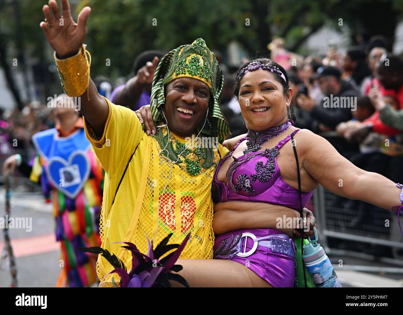 LONDON, ENGLAND: 22nd September 2024: Hackney Carnival 2024 street ...