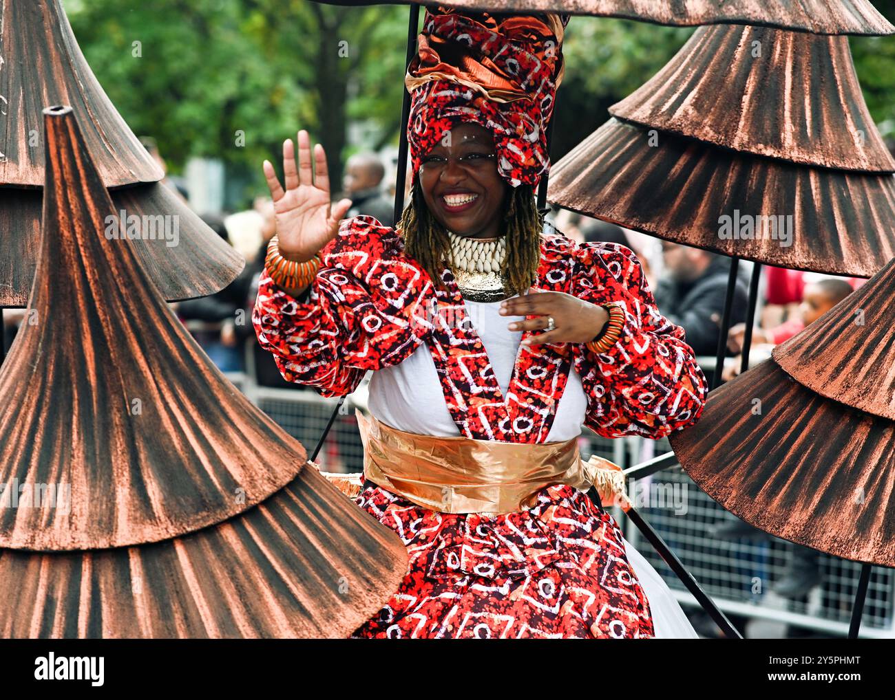 LONDON, ENGLAND: 22nd September 2024: Hackney Carnival 2024 street ...