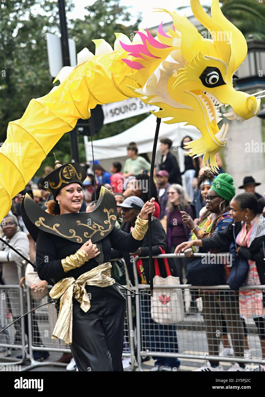 LONDON, ENGLAND: 22nd September 2024: Hackney Carnival 2024 street ...