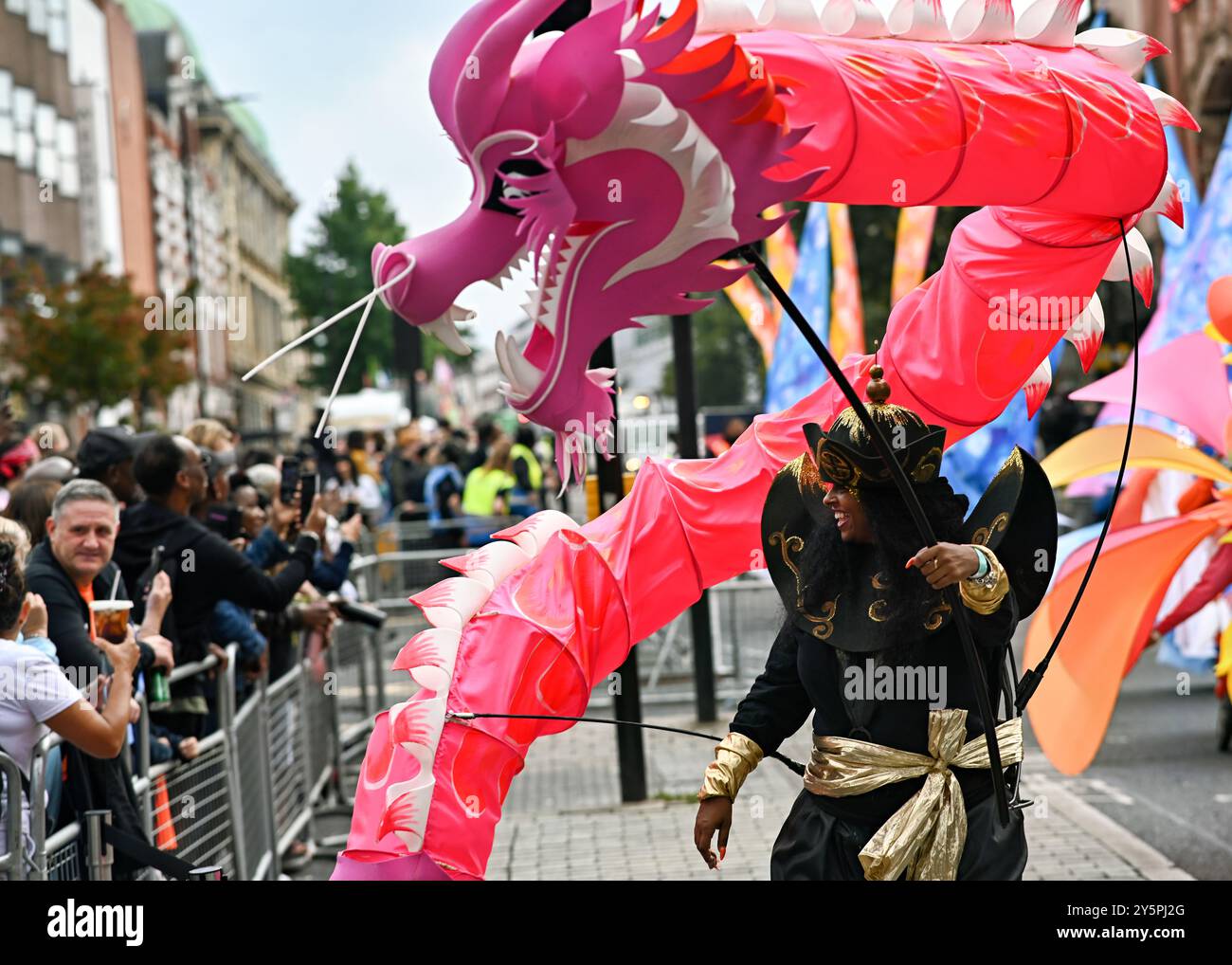 LONDON, ENGLAND: 22nd September 2024: Hackney Carnival 2024 street ...