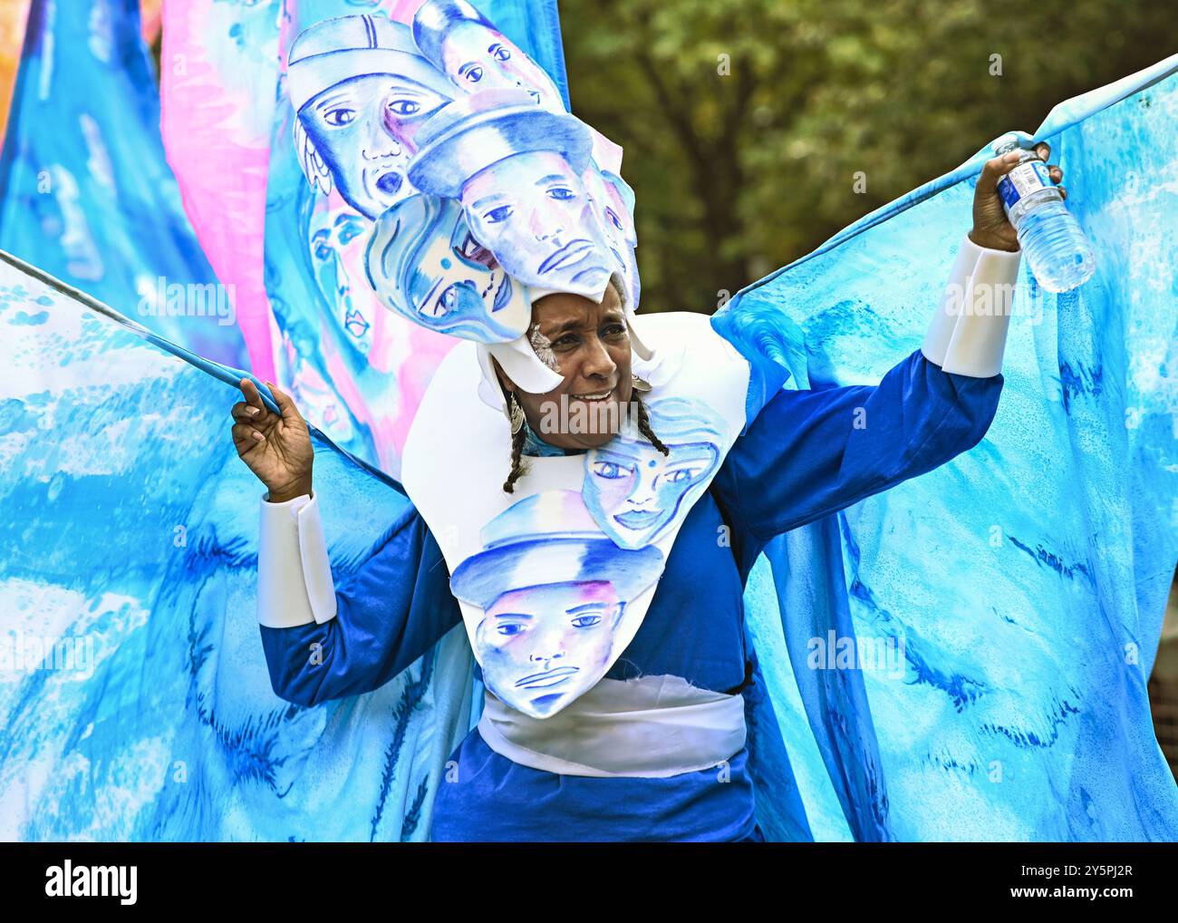 LONDON, ENGLAND: 22nd September 2024: Hackney Carnival 2024 street ...