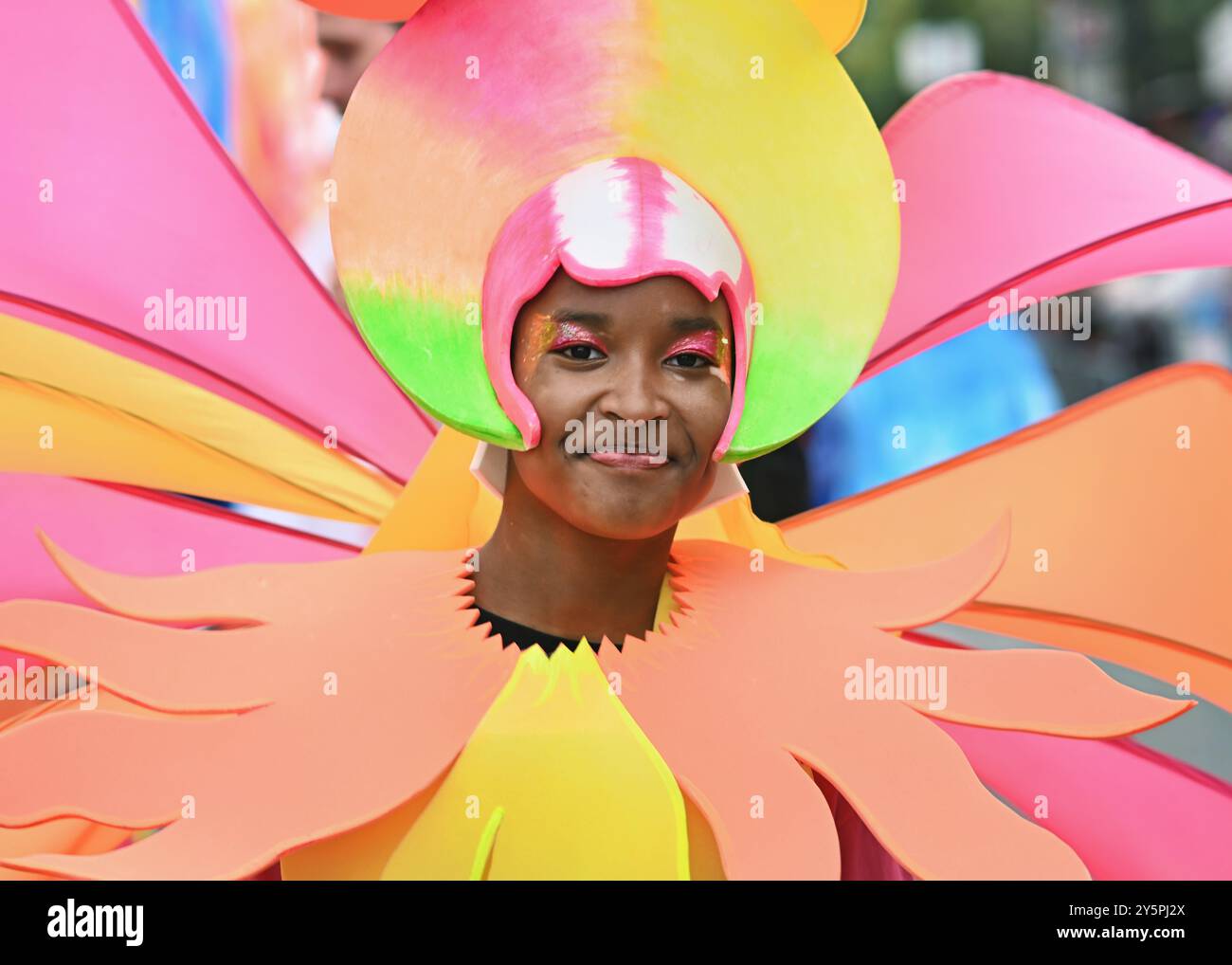 LONDON, ENGLAND: 22nd September 2024: Hackney Carnival 2024 street ...