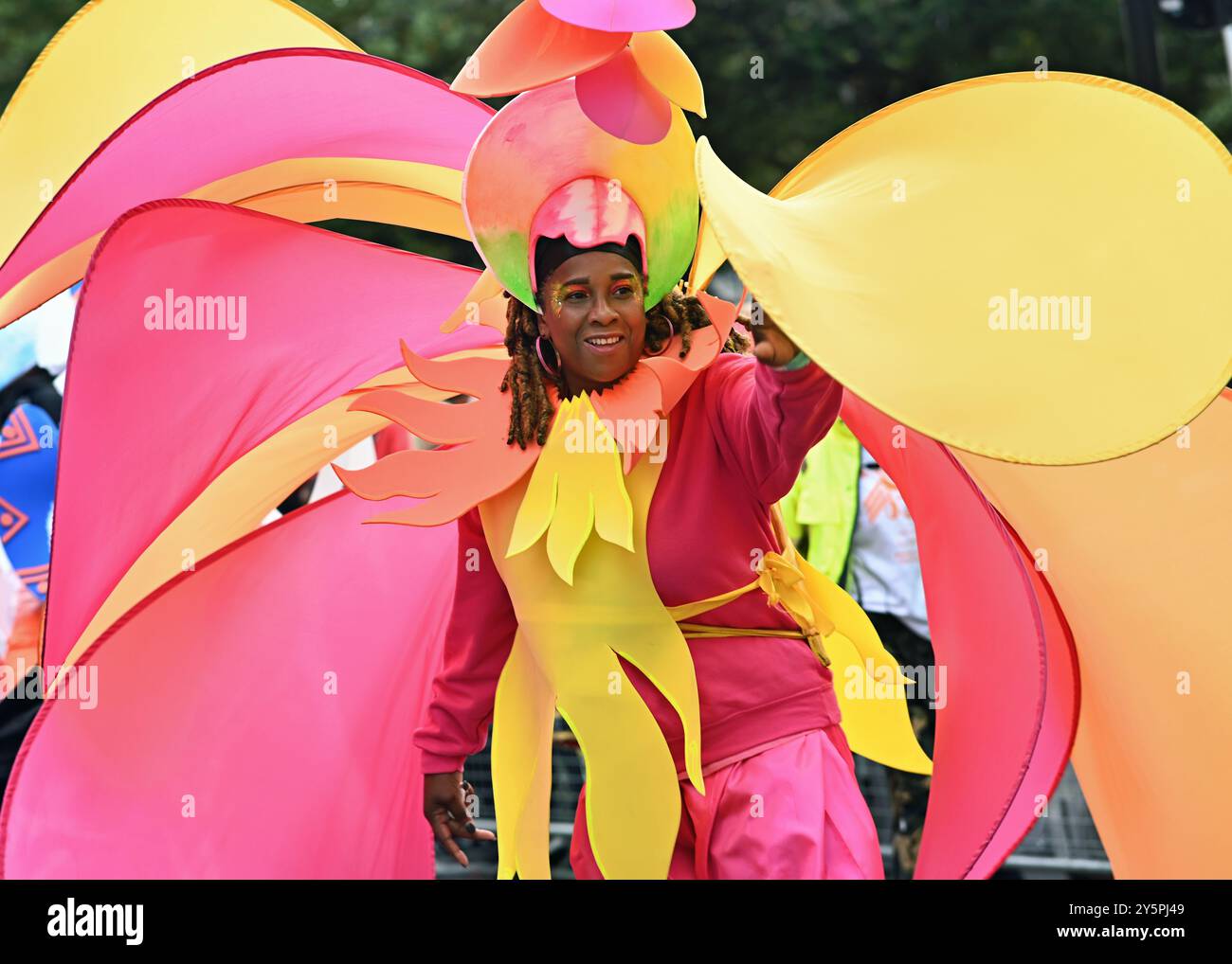 LONDON, ENGLAND: 22nd September 2024: Hackney Carnival 2024 street ...