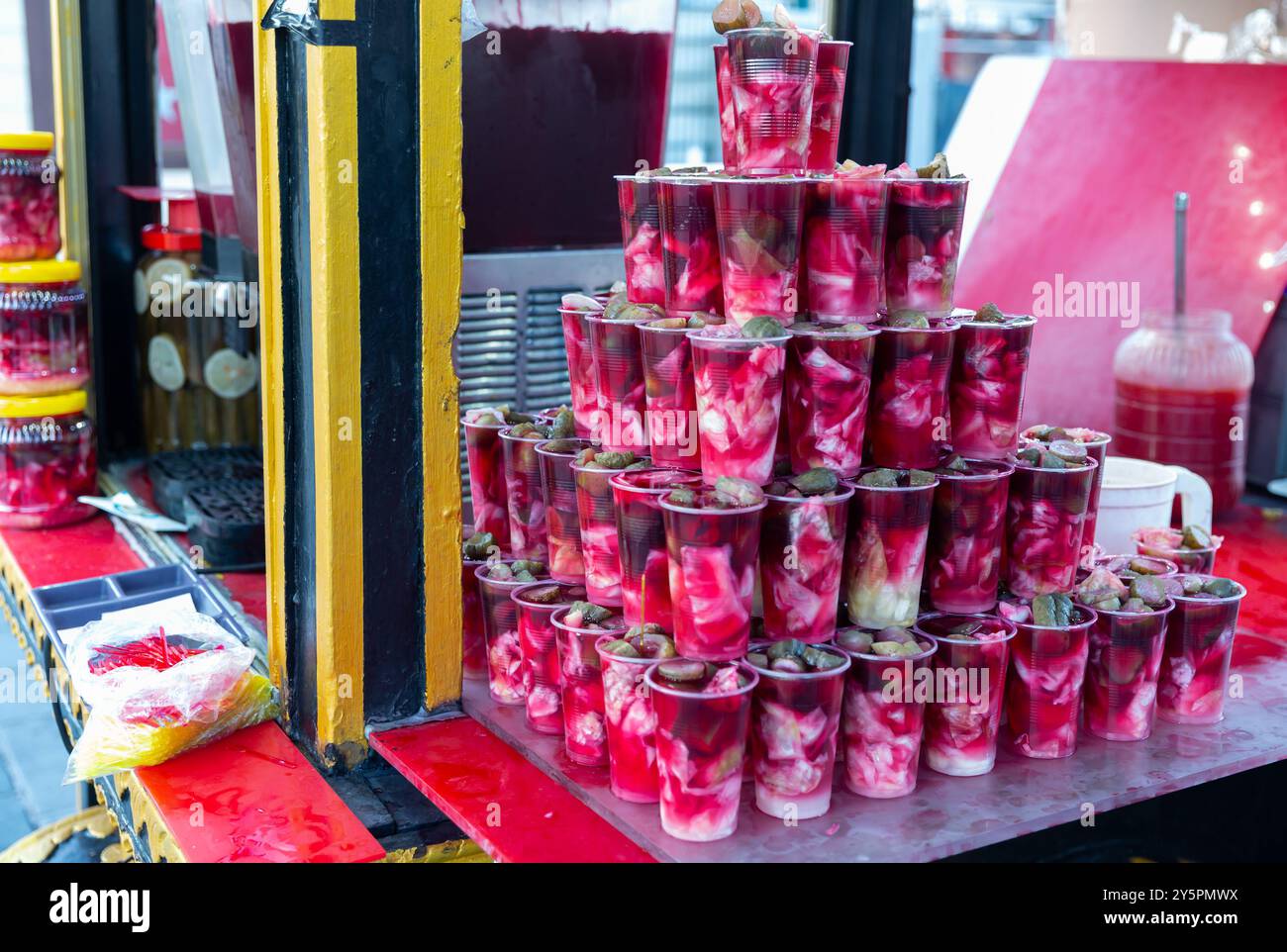 Pickle juice, or salgam suyu Stock Photo - Alamy