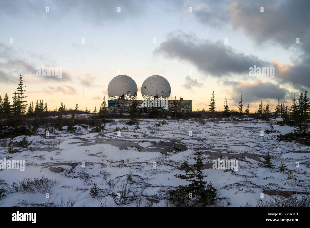 Churchill manitoba radar hi-res stock photography and images - Alamy