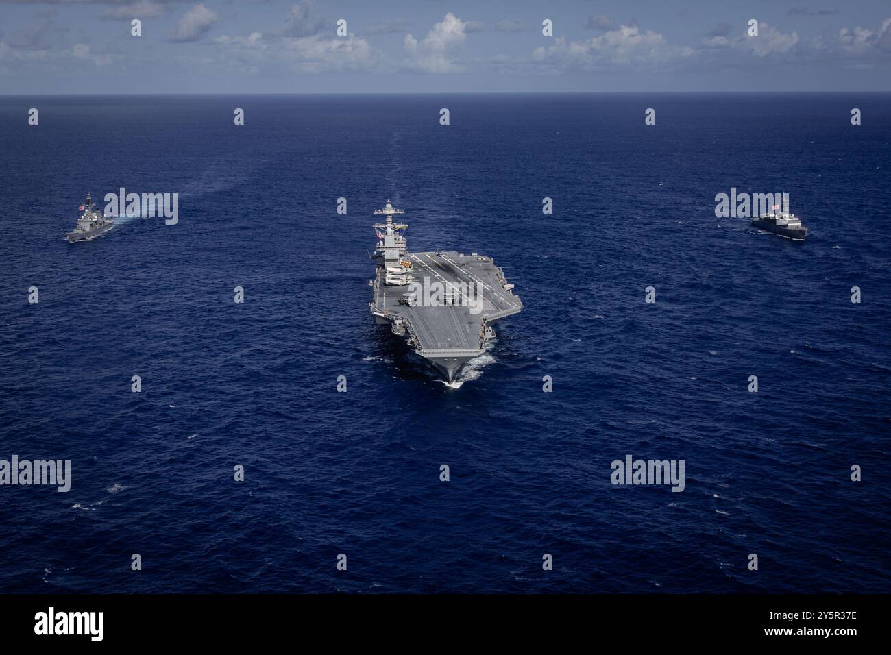 ATLANTIC OCEAN (Sept. 21, 2024) The world’s largest aircraft carrier ...