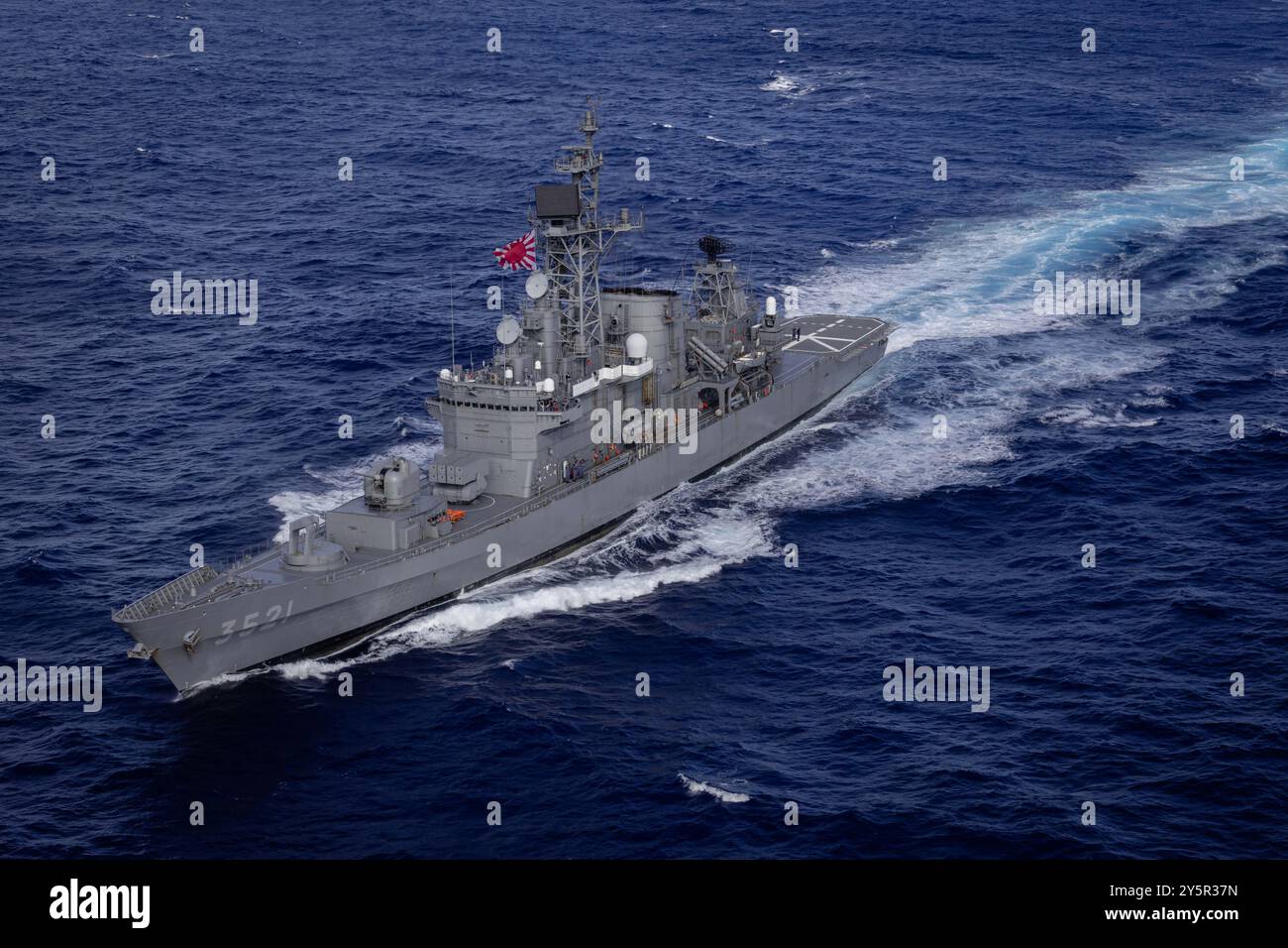 ATLANTIC OCEAN (Sept. 21, 2024) Japan Maritime Self Defense Force (JMSDF) Kashima-class training ...