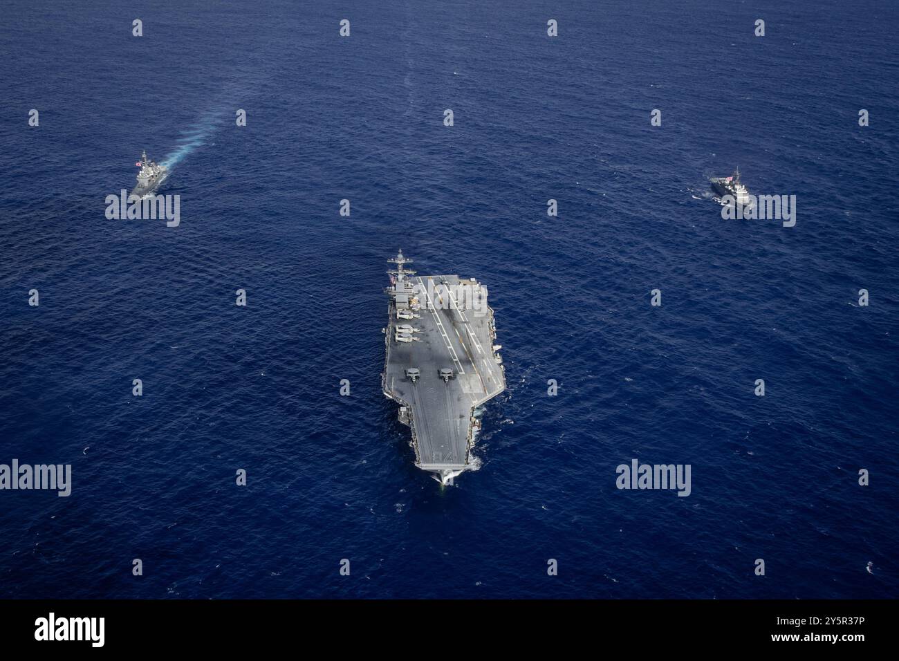 ATLANTIC OCEAN (Sept. 21, 2024) The world’s largest aircraft carrier ...