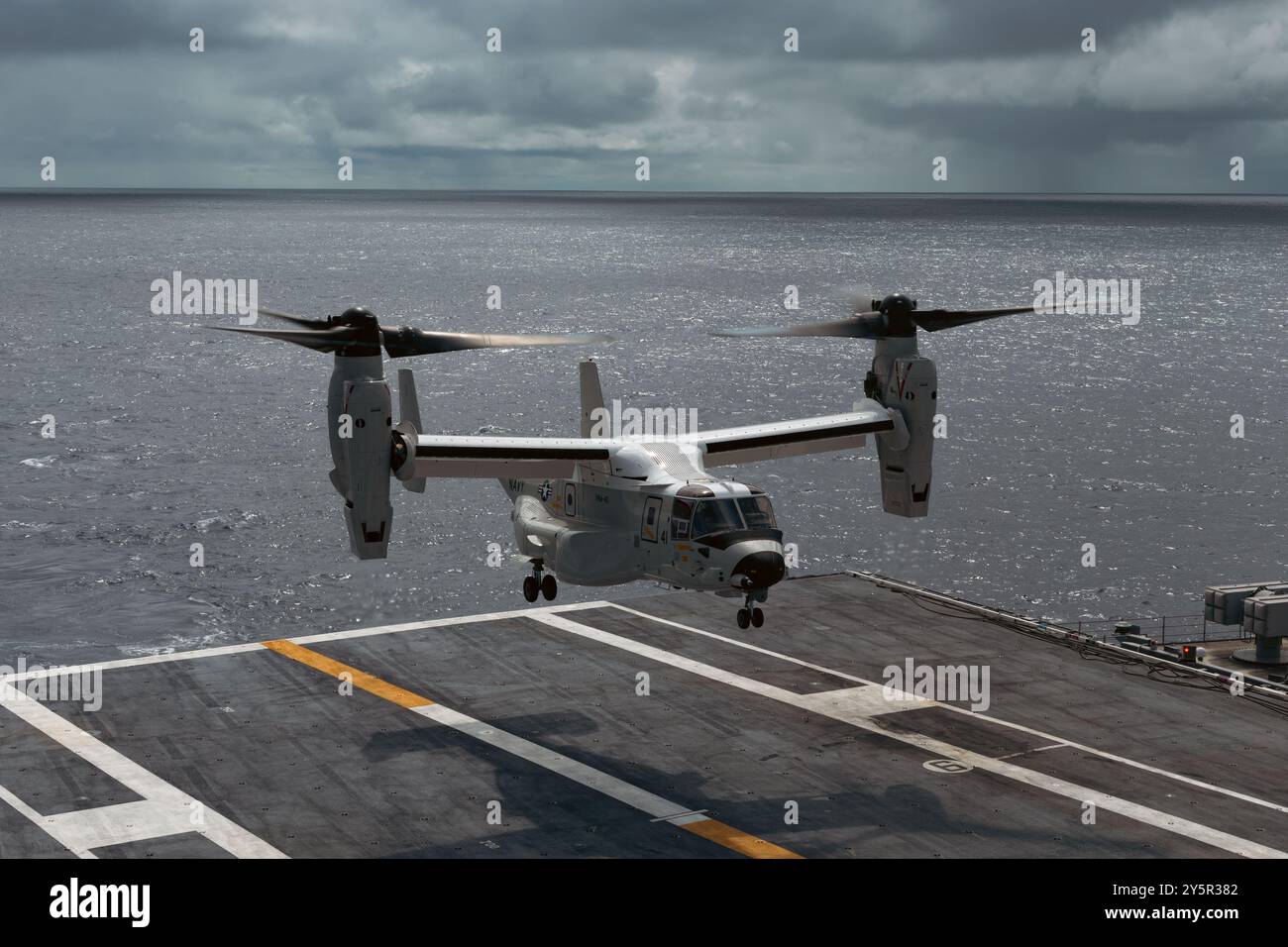 ATLANTIC OCEAN (Sep. 19 , 2024) A CMV-22B Osprey, assigned to the ...