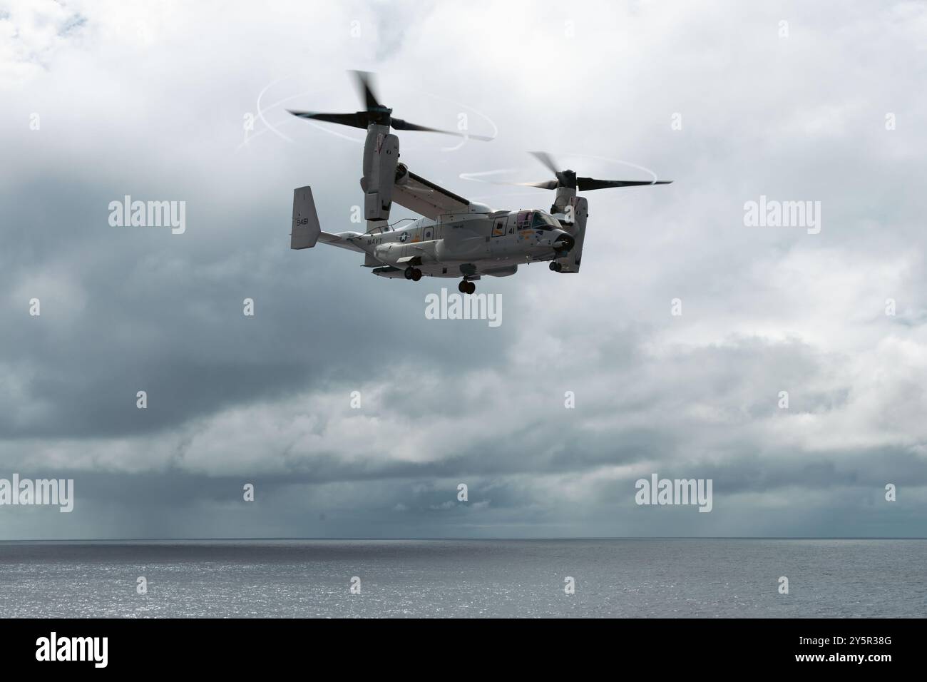 ATLANTIC OCEAN (Sep. 19 , 2024) A CMV-22B Osprey, assigned to the ...