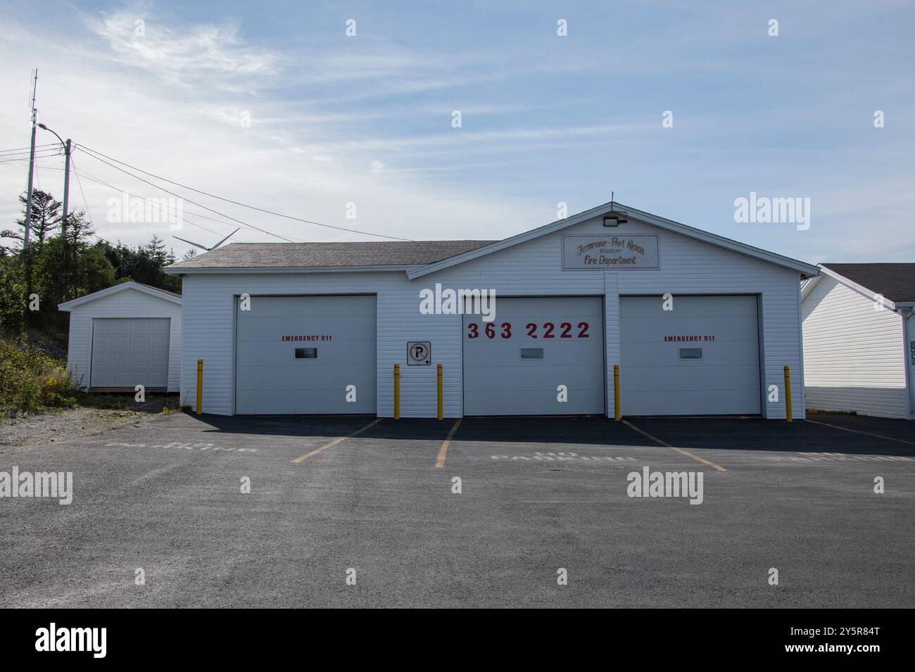 Fermeuse-Port Kirwan Volunteer Fire Department on NL 10 in Fermeuse ...