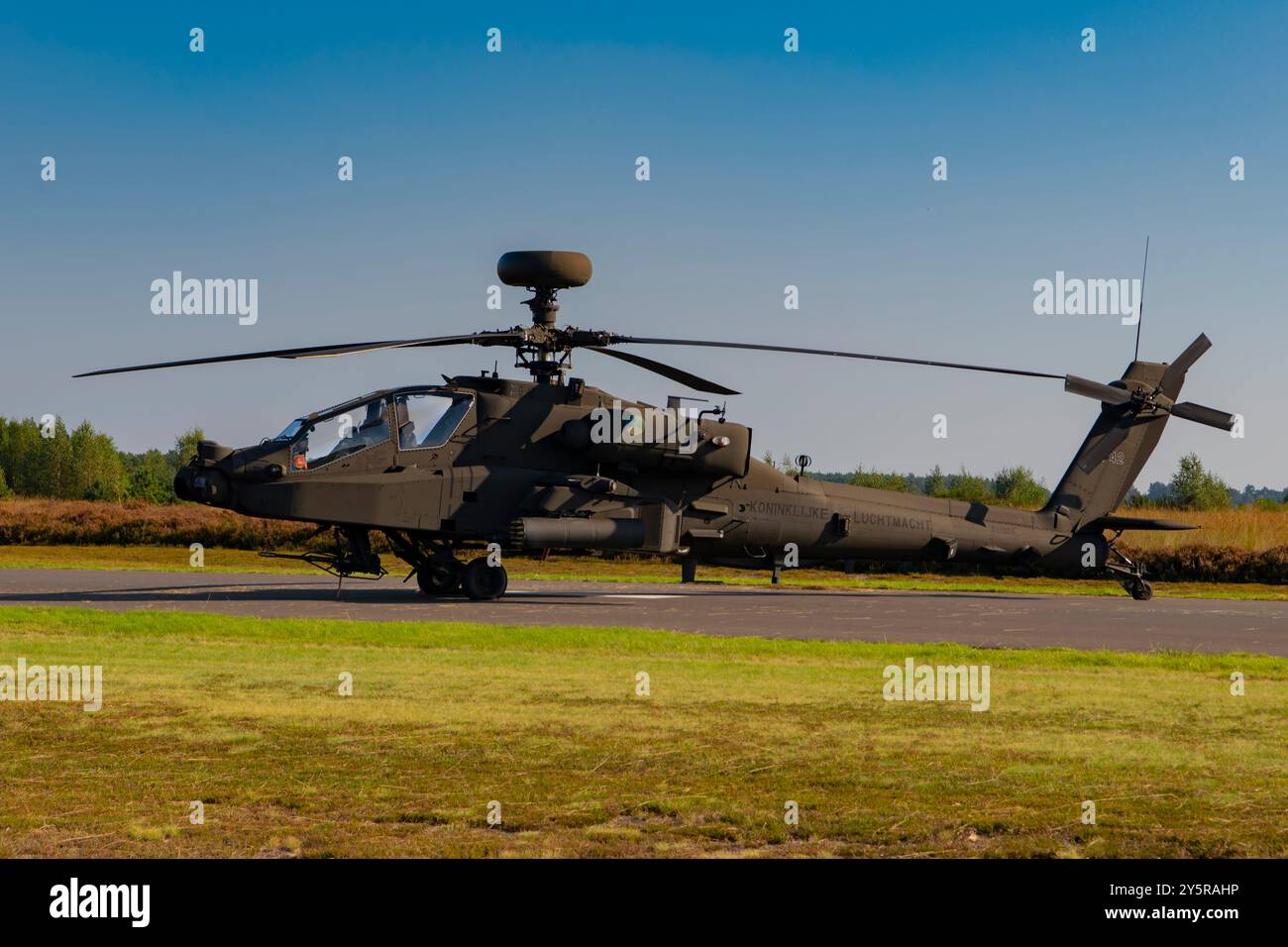 Boeing AH-64 Apache at Sanicole Air Show 2024 in Hechtel-Eksel, Belgium ...