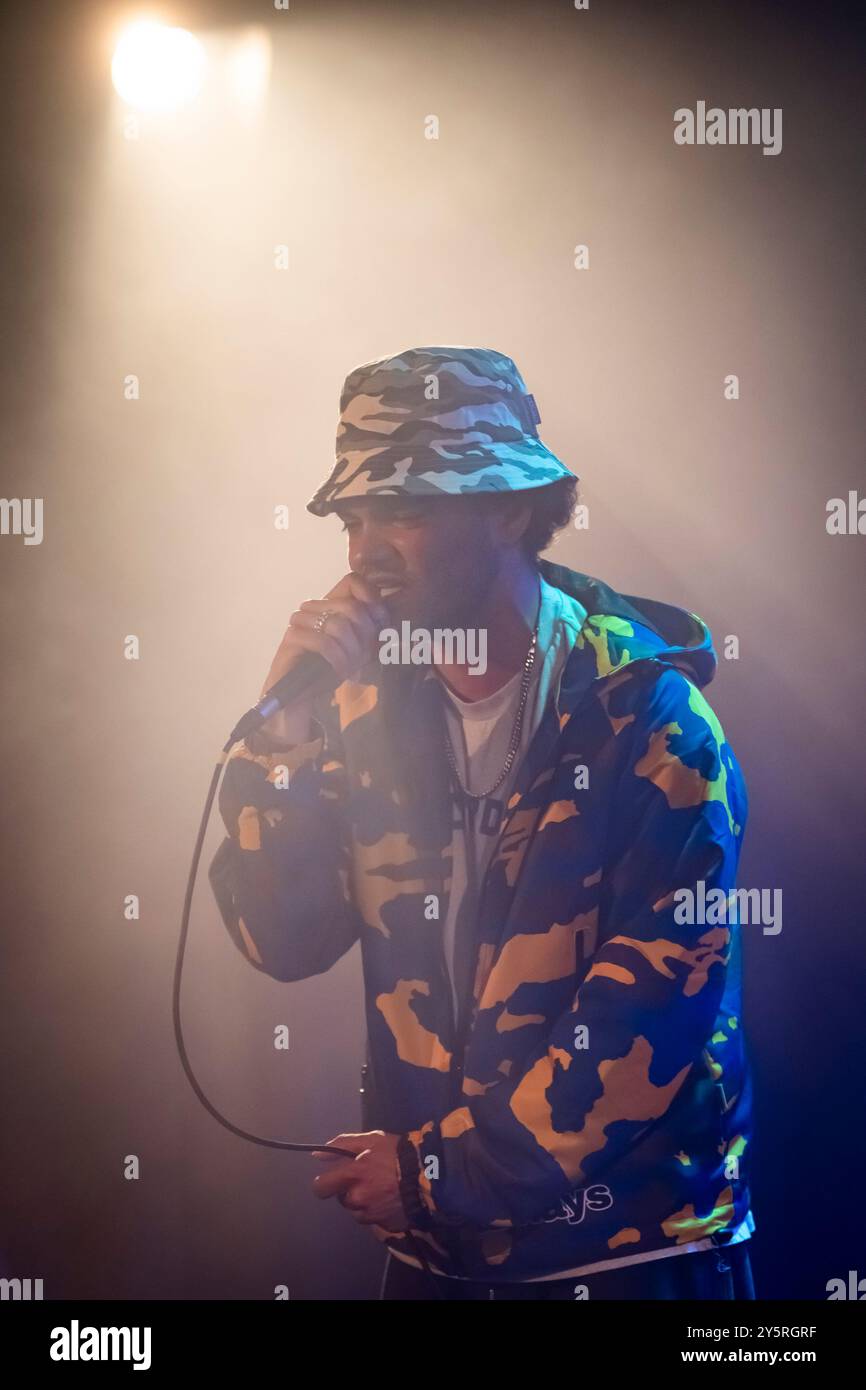 Edinburgh, Scotland. Sun 22 September 2024. London rapper Jadasea ...