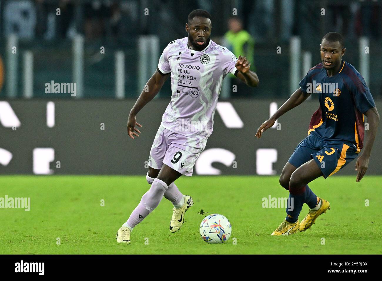 22th Sep 2024, Stadio Olimpico, Roma, Italy; Serie A Football; Roma ...