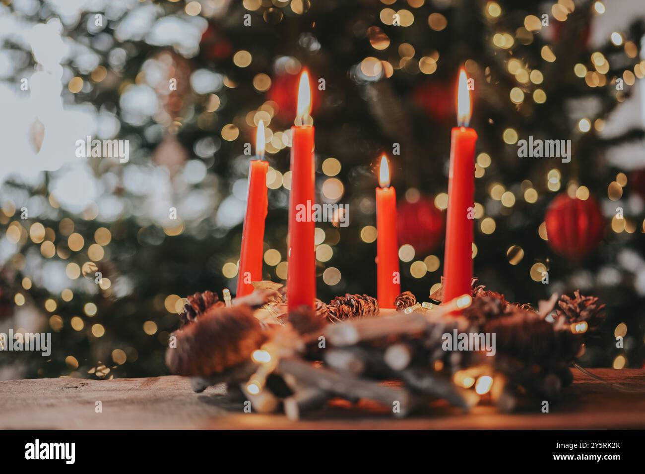 Fourth week of advent hi-res stock photography and images - Alamy