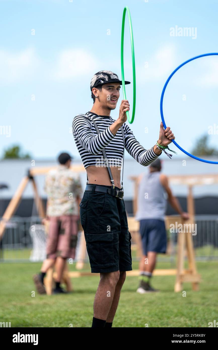 Atmosphere at the 2024 Cascade Equinox Festival on September 21, 2024 ...