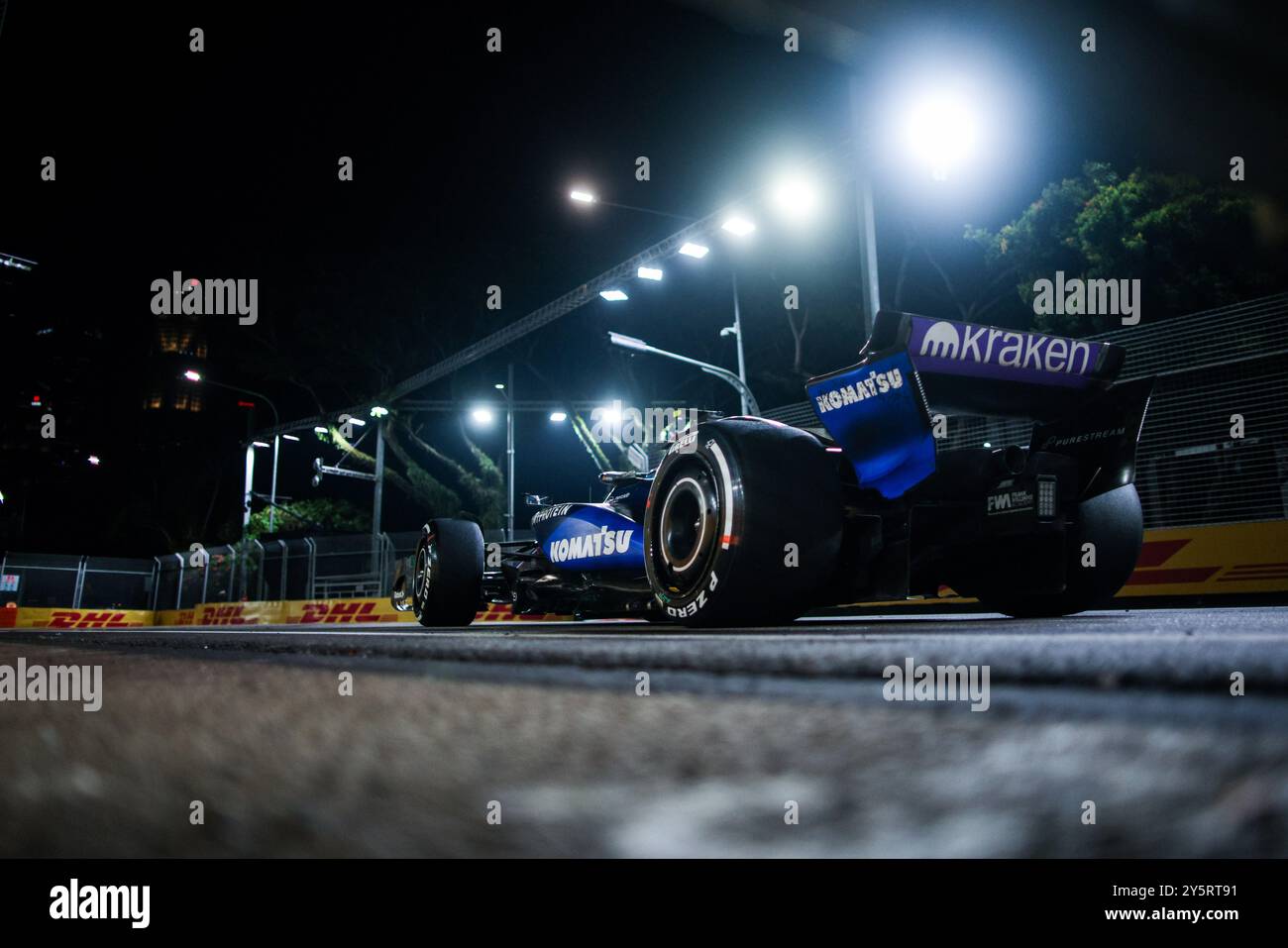43 COLAPINTO Franco (arg), Williams Racing FW46, action during the Formula 1 Singapore Grand ...