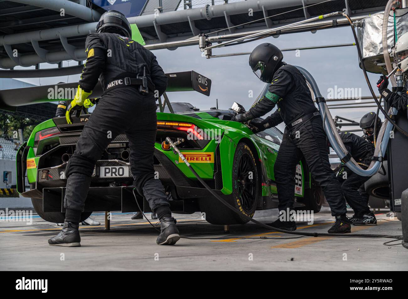 Mirko BORTOLOTTI, Edoardo MORTARA, Leonardo PULCINI, of a team Iron ...