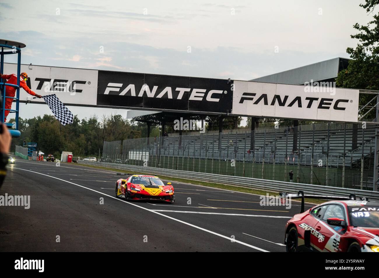 Alessio ROVERA, Vincent ABRIL, Alessandro PIER GUIDI, of a team AF ...